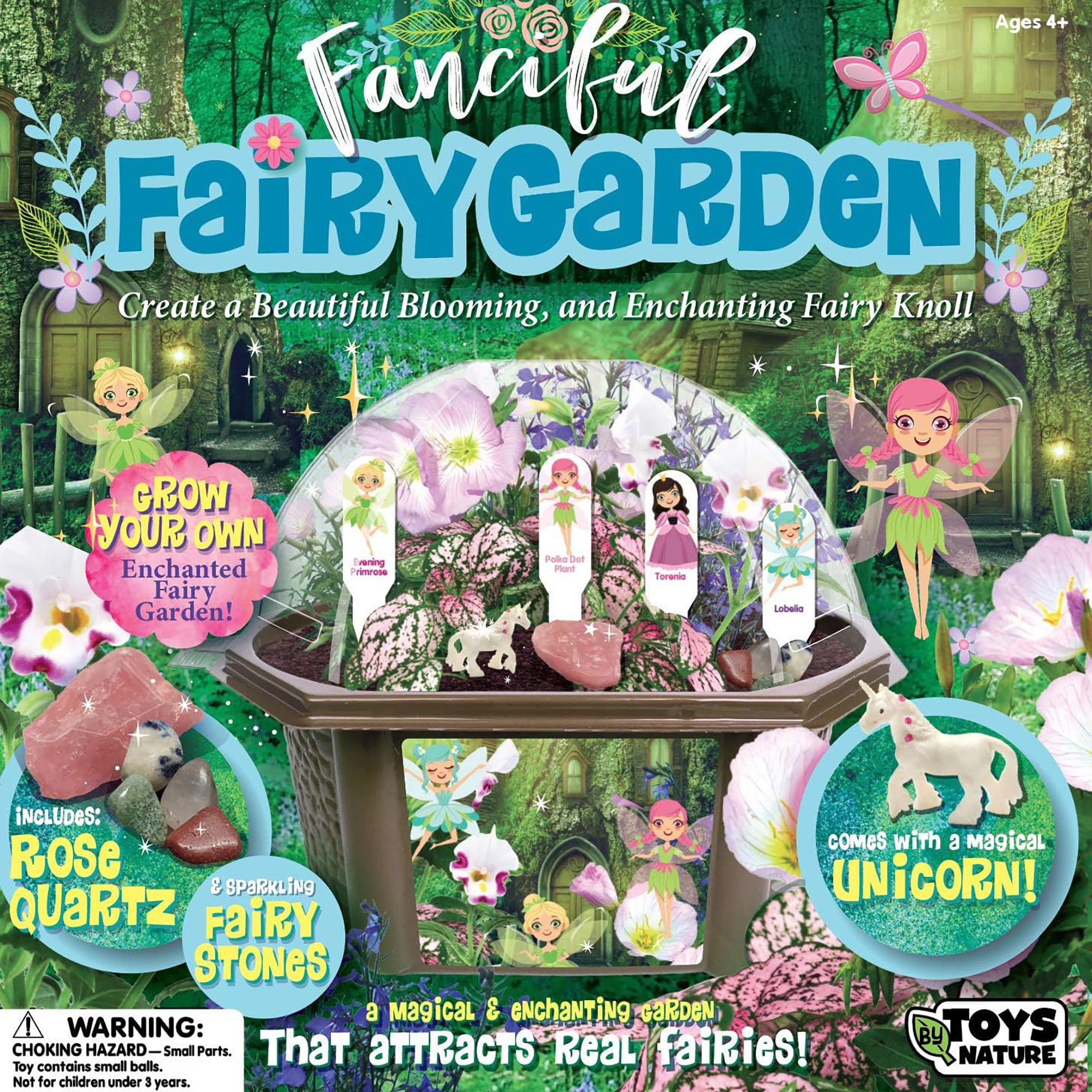 Toys By Nature: Fanciful Fairy Garden - DIY Biosphere Terrarium Kit ...