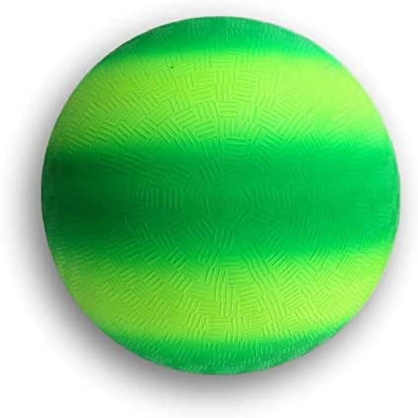 8.5 Inch Green Rainbow Playground Ball for Kids, Ideal for Kickball ...