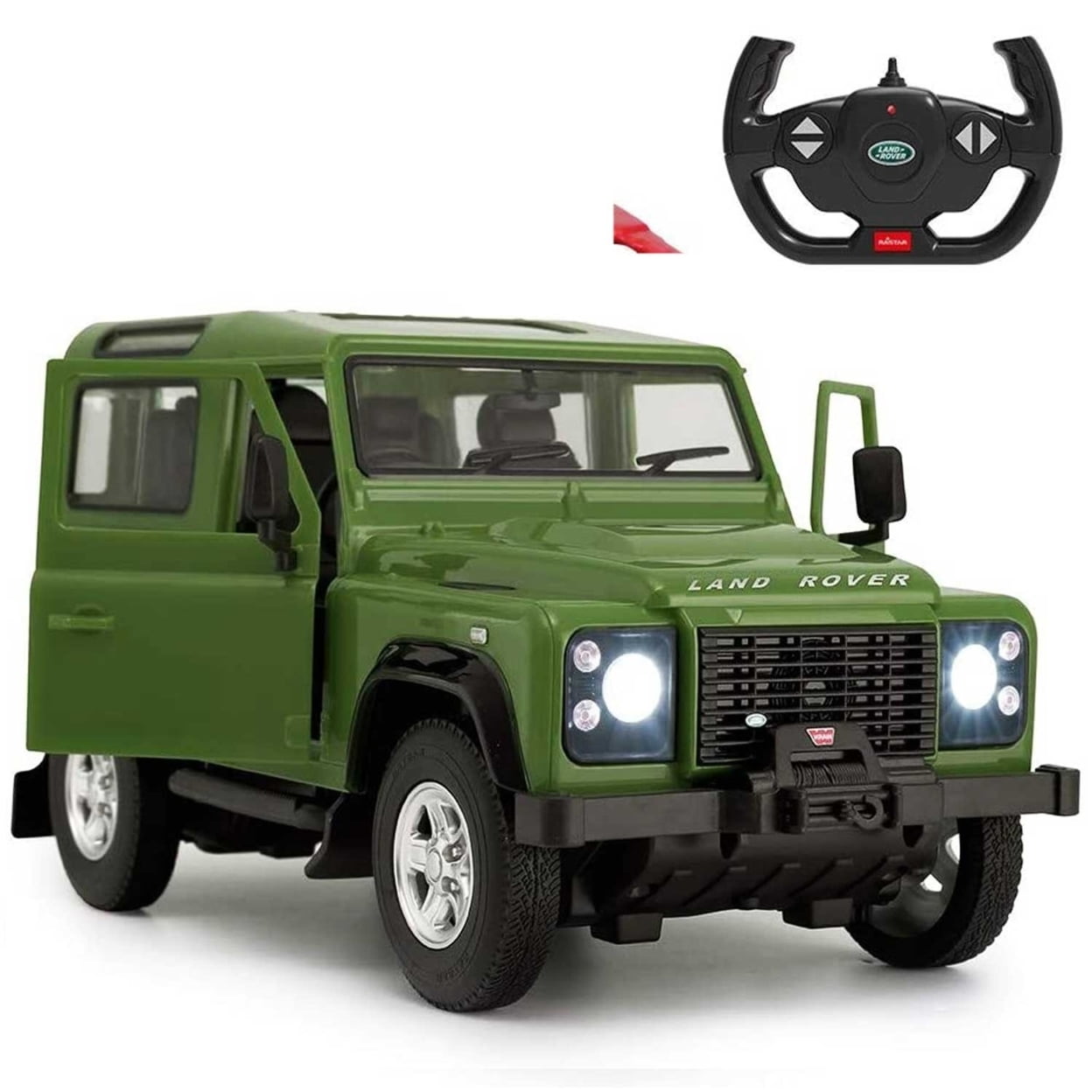 Toys RC LAND ROVER Defender With Radio Remote Controlled TOY Vehicle ...