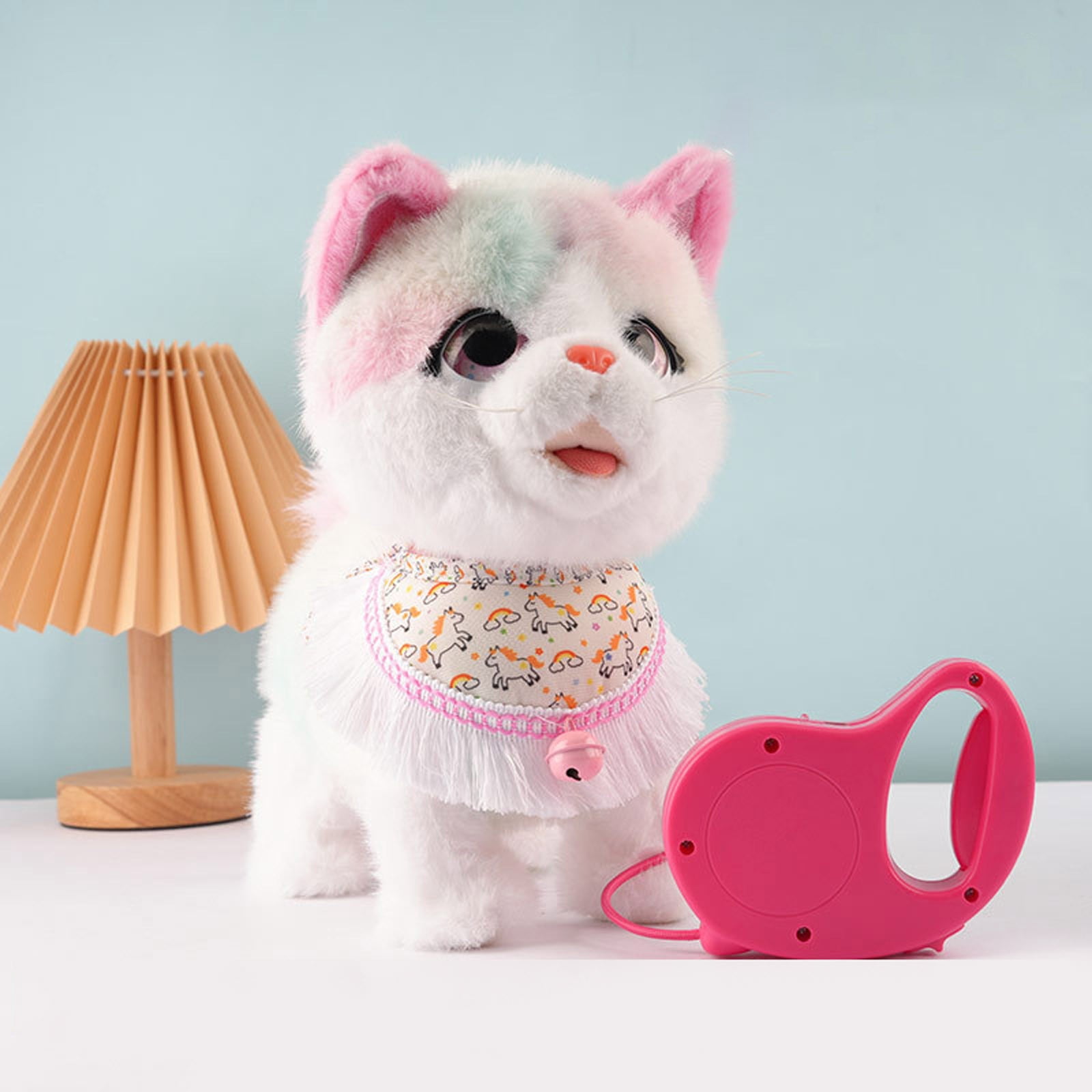 Toys Realistic Animal Interactive Motion Sound Soft Cuddly Design for ...