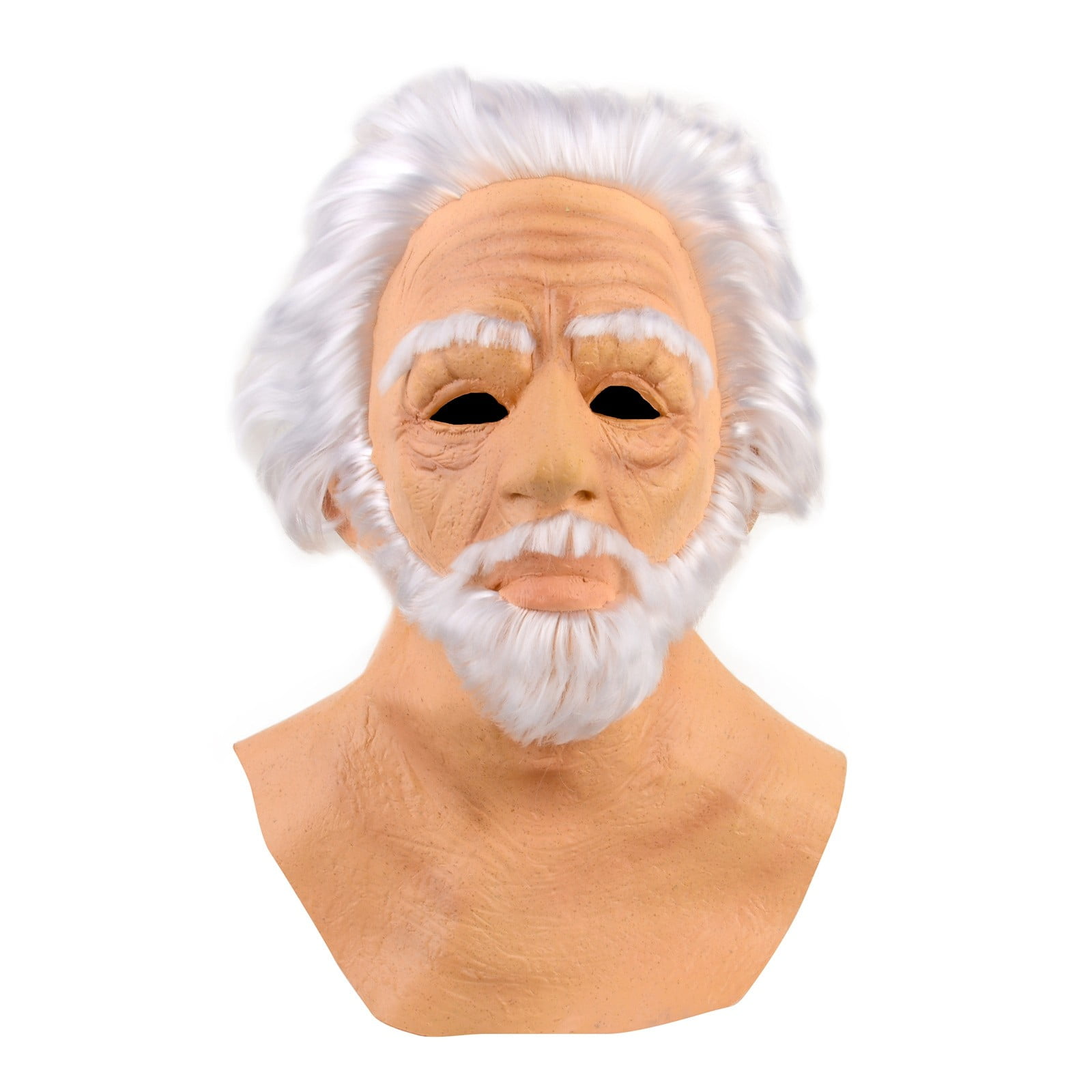 Toys Realistic Old Man Shaped Latex Headgear Face Bald tools for Party ...