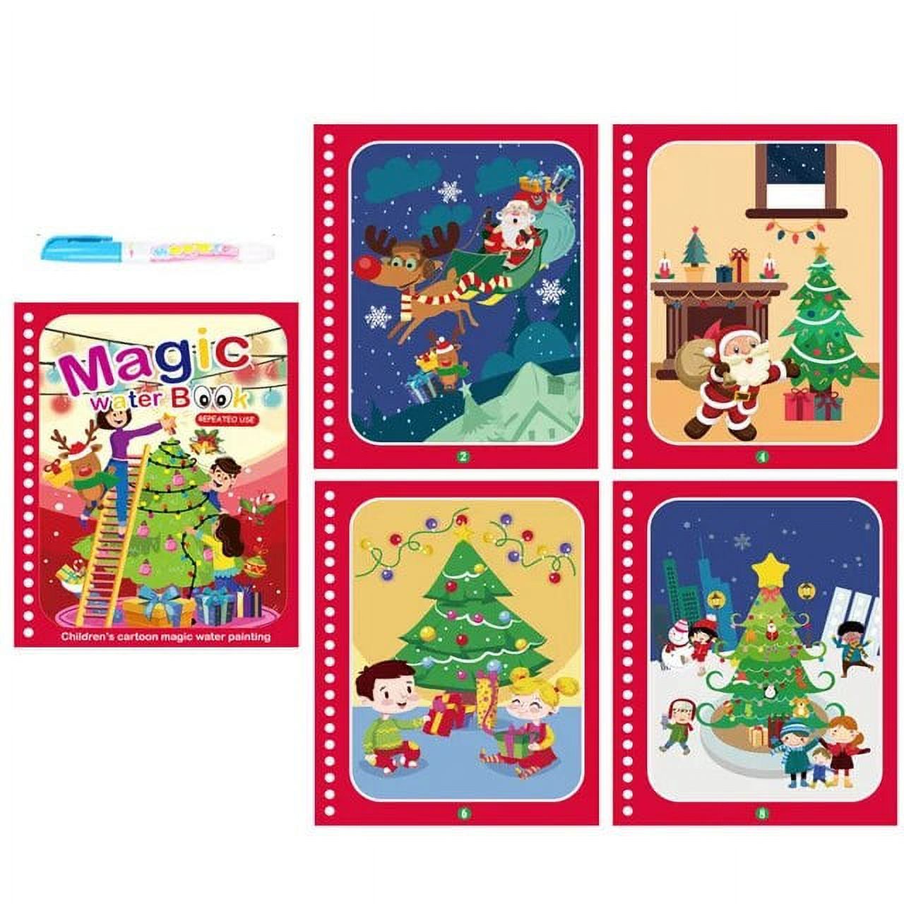 Toys Reusable Coloring Book Magic Water Drawing Book Painting Drawing ...