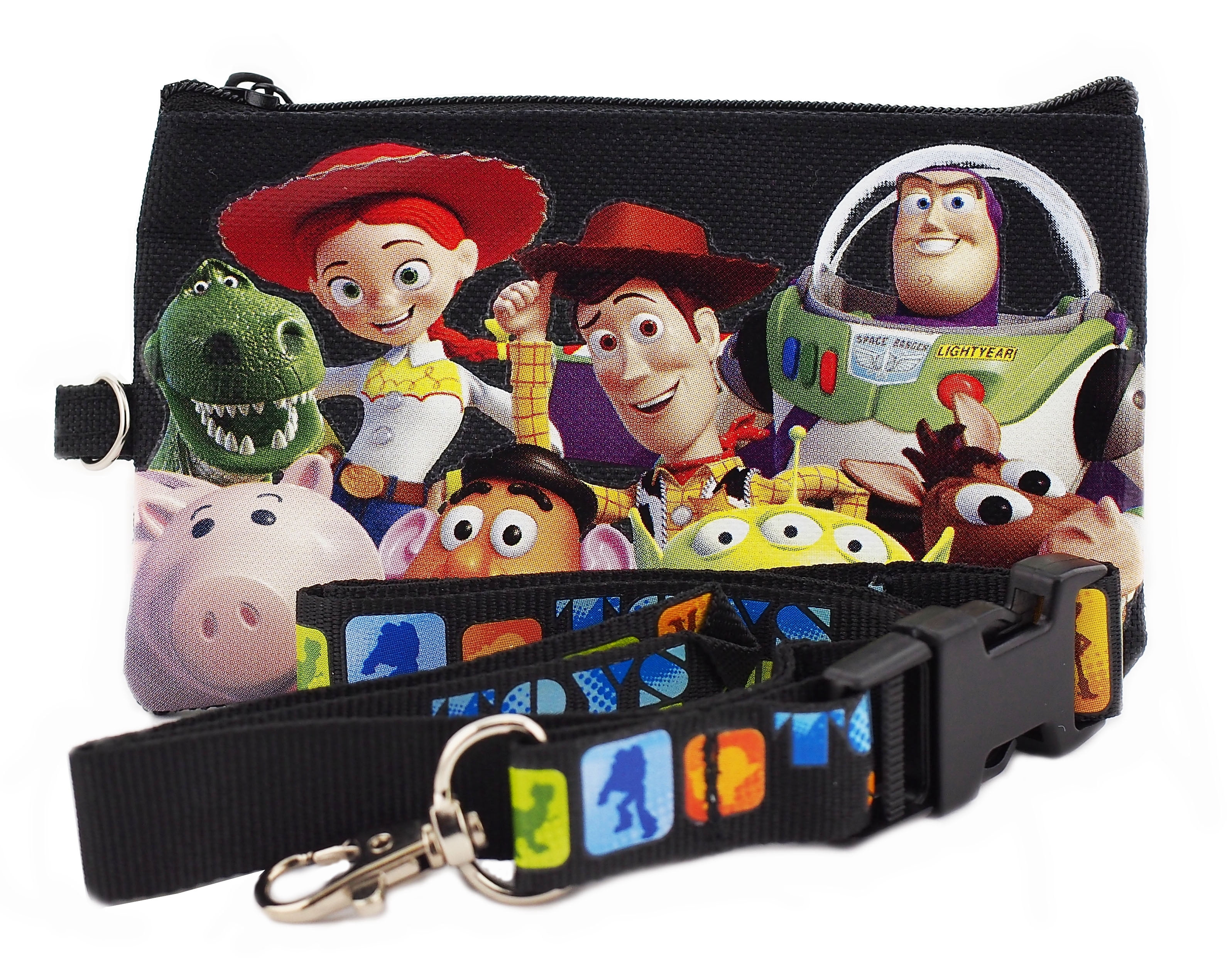 Toys Story Black Lanyard with Detachable Coin Purse - Walmart.com