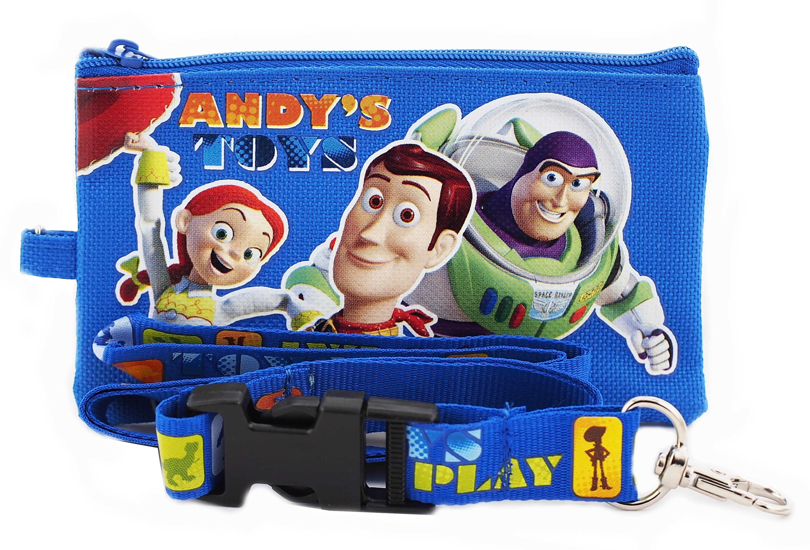 Toys Story Blue Lanyard with Detachable Coin Purse - Walmart.com