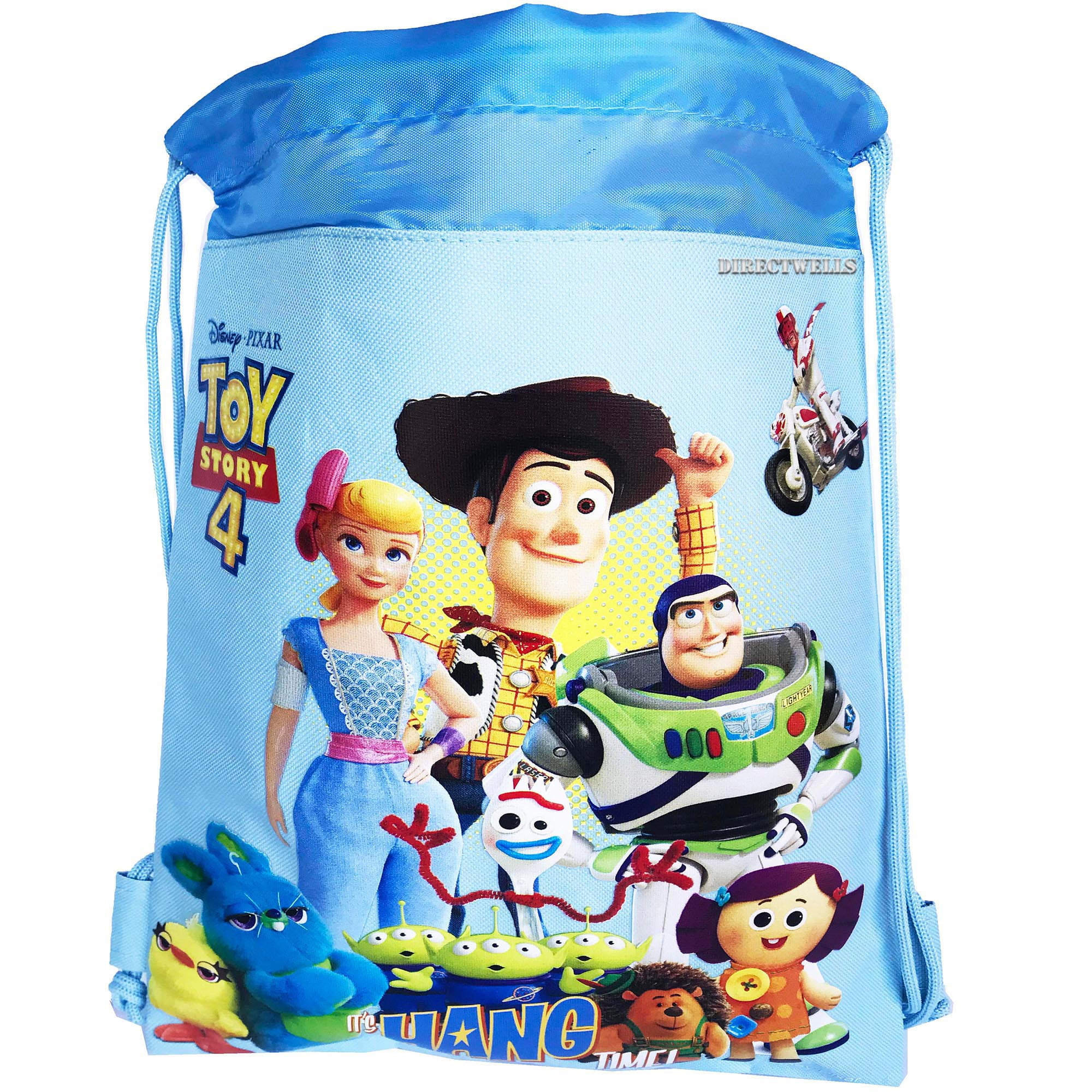 Toys Story Light Blue Drawstring Bag - Walmart.com