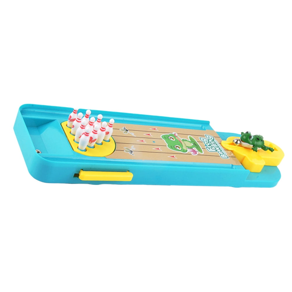 Toys Tabletop Bowling Game Desktop Bowling Finger Catapult Bowling ...