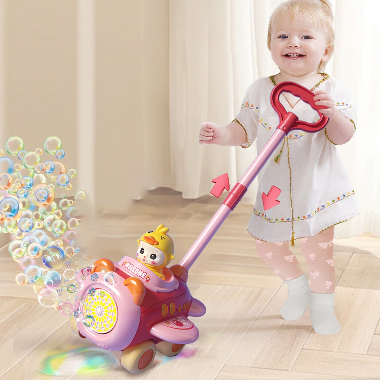 Toys for 2 Year Old Girl New Happy Children's Push Toddler Red Small ...