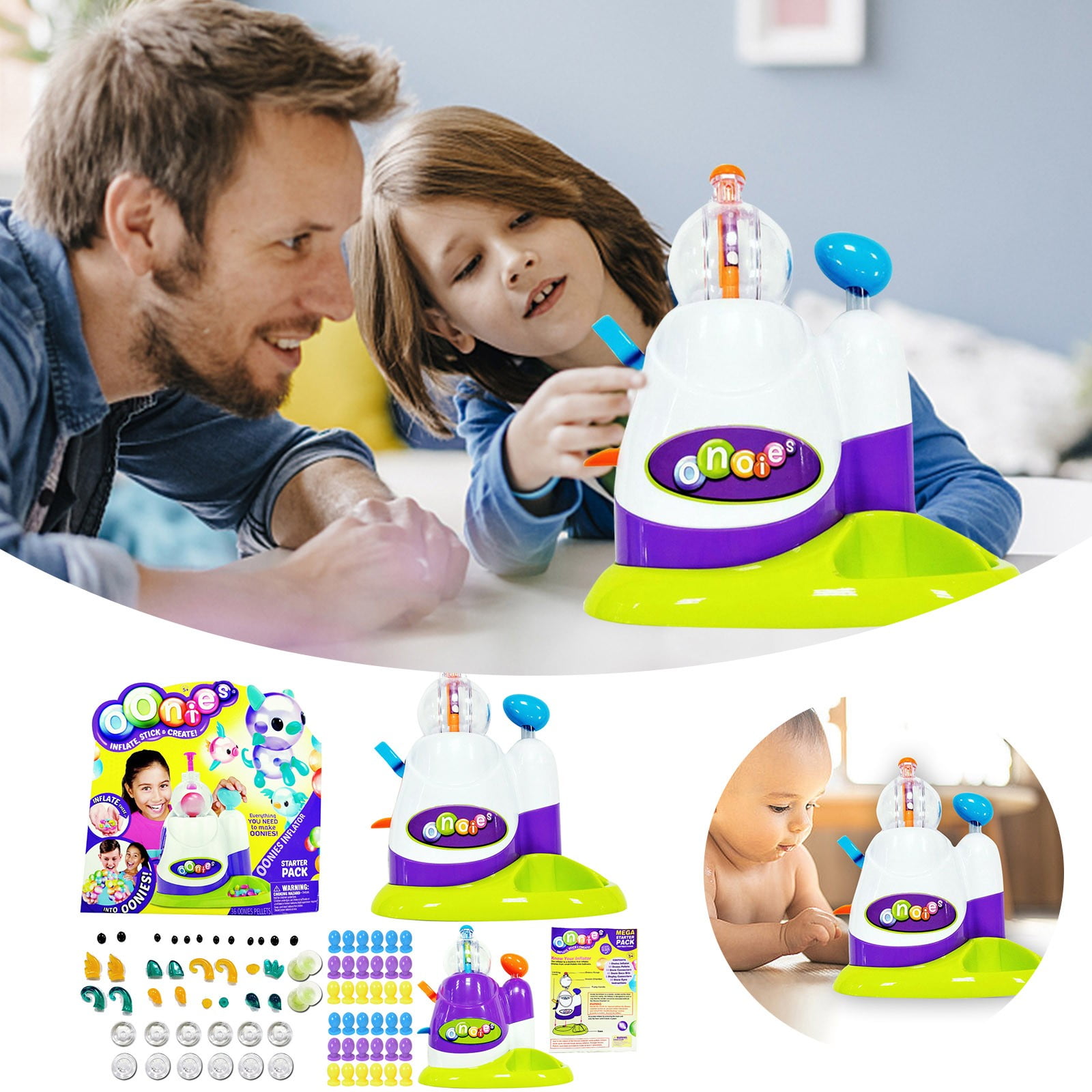 Toys for 3-8 Year Old Boys Girls Creative Mega Pack Children Sticky B ...