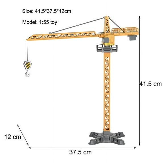 Toys for Boys Alloy Tractor Kids Excavator Bulldozer Miniature Crane ...