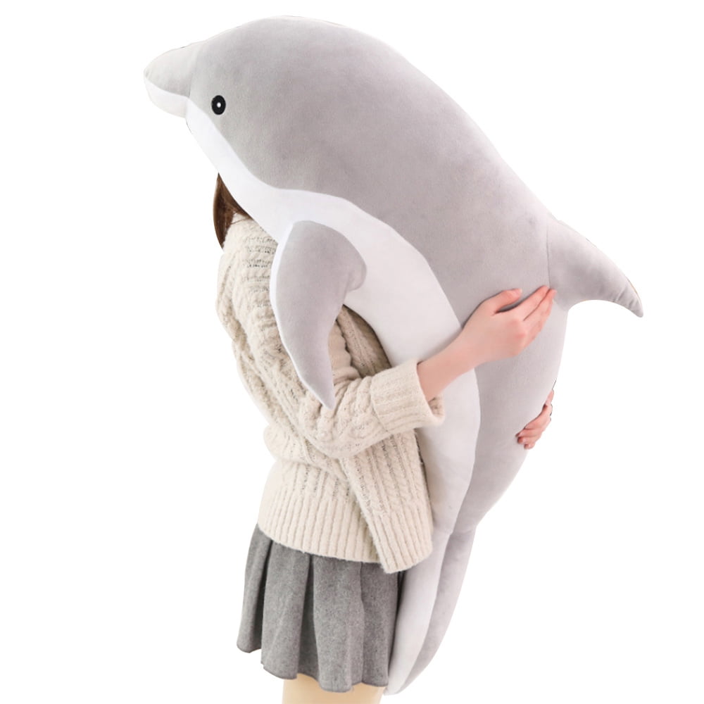Toys for Boys Girls 3-6 Years Cute Soft Dolphin Plush Toy Short Plush ...