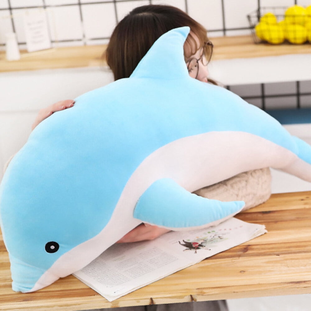 Toys for Boys Girls 3-6 Years Cute Soft Dolphin Plush Toy Short Plush ...