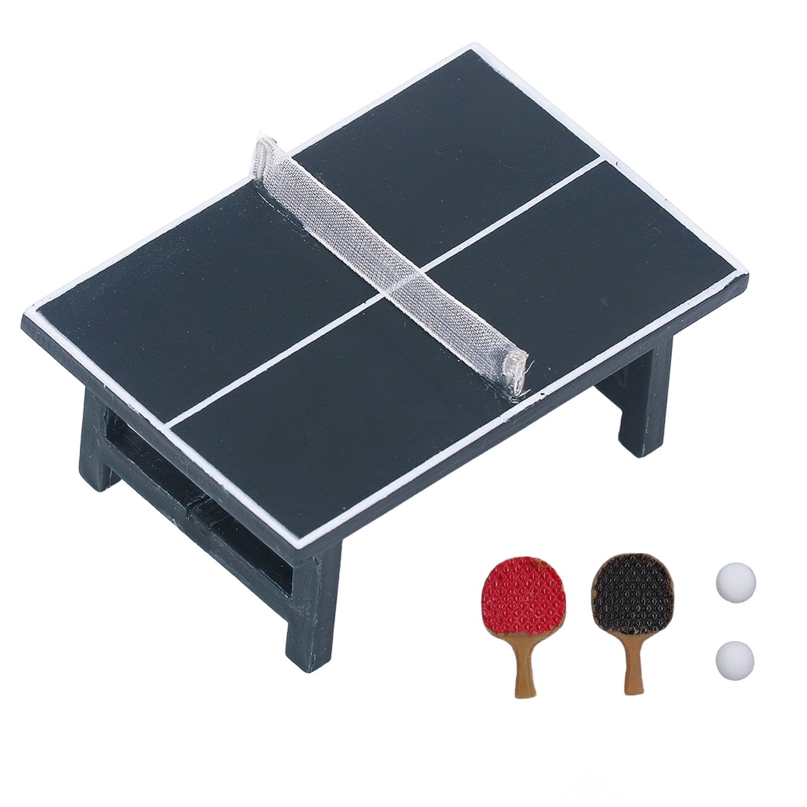 Toys for Boys Girls 3-6 Years Dollhouse Table Tennis Set Resin ...