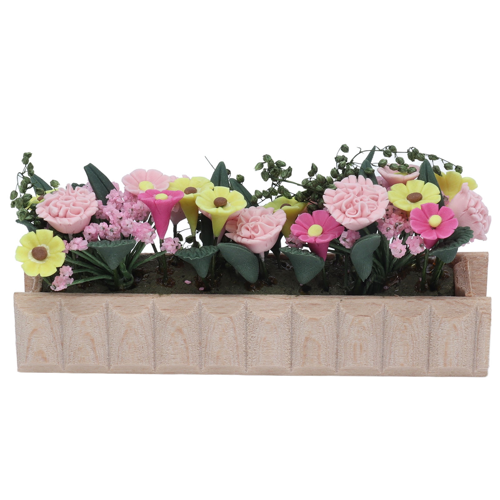 Toys for Kids 3+ Flowers Garden DIY Miniature Mini Greenery Furniture ...