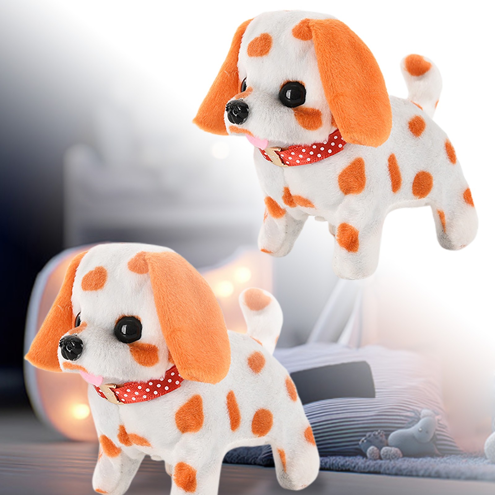 Toys for Kids - Interactive Dog Companion Barking Wagging Tails Walking ...