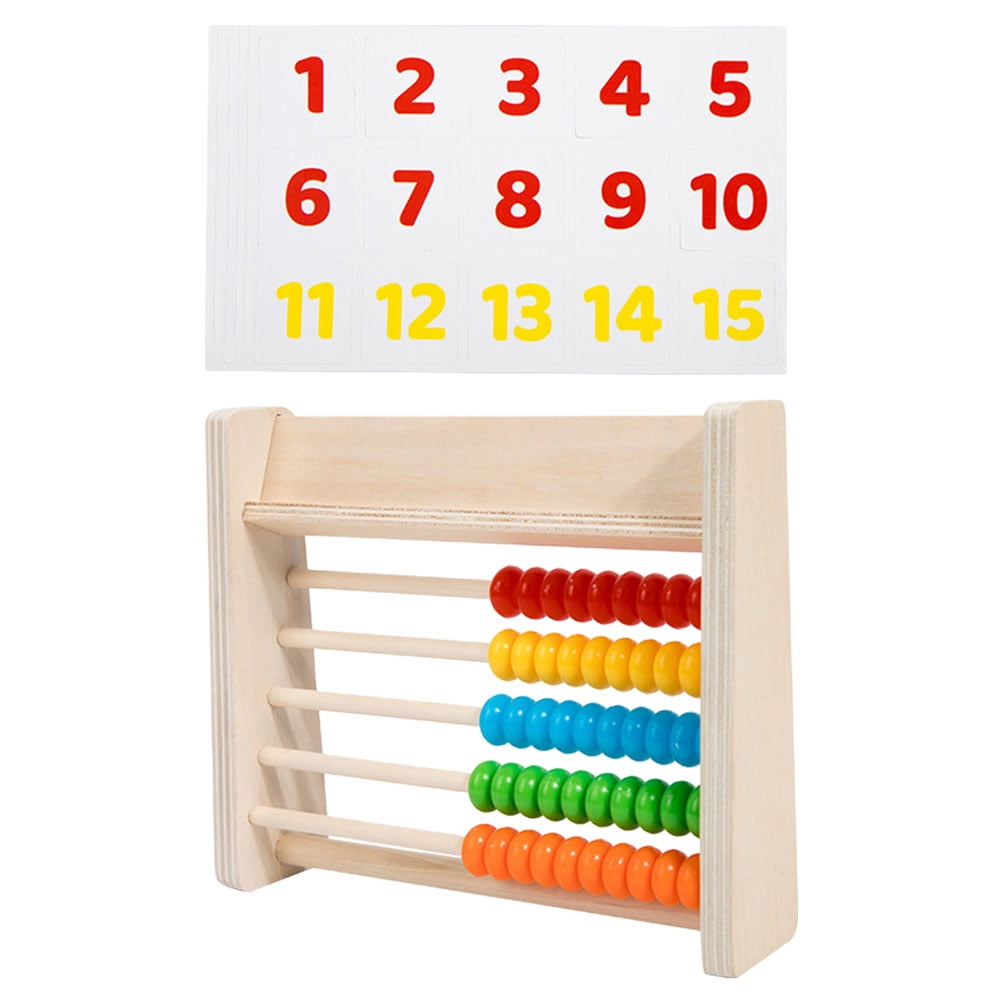 Toys for Kids Tools Calculating Wood Abacus Calculation Vintage Design ...