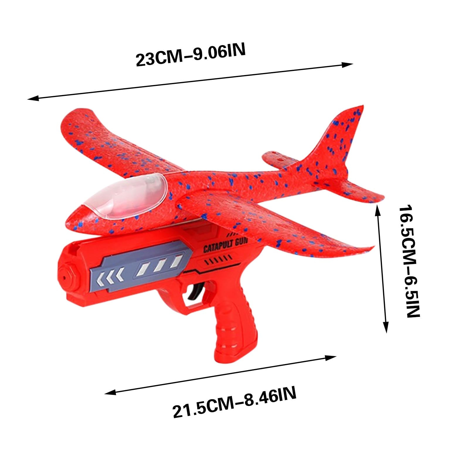ToysYGift Airplane Launcher Toys, LED Foam Glider Catapult Plane ...