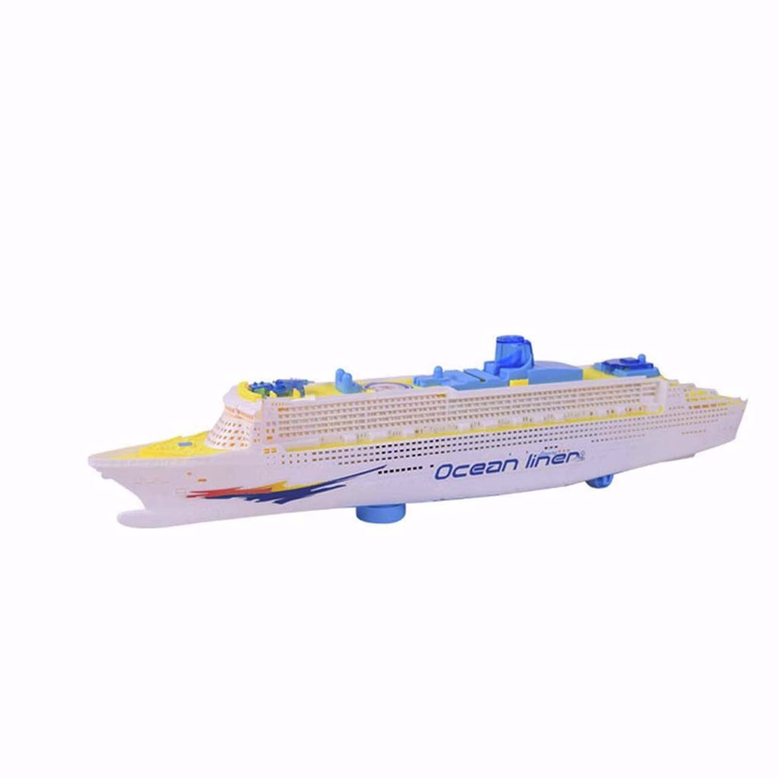 ToysYGift Colorful Ocean Liner Cruise Ship Boat Electric Flashing LED ...