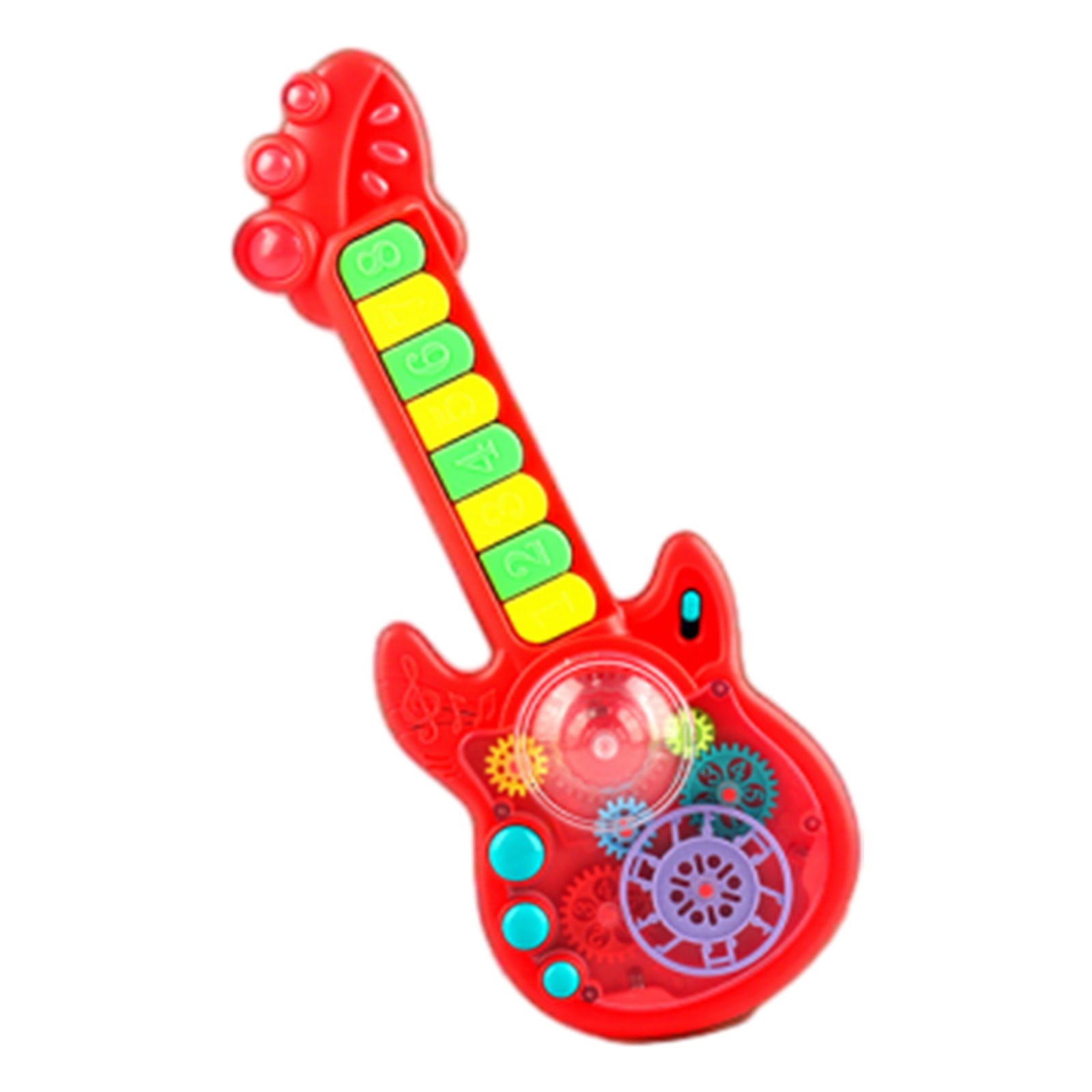 ToysYGift Kids Guitar 2 in 1 Musical Instruments for Kids Piano Toddler ...