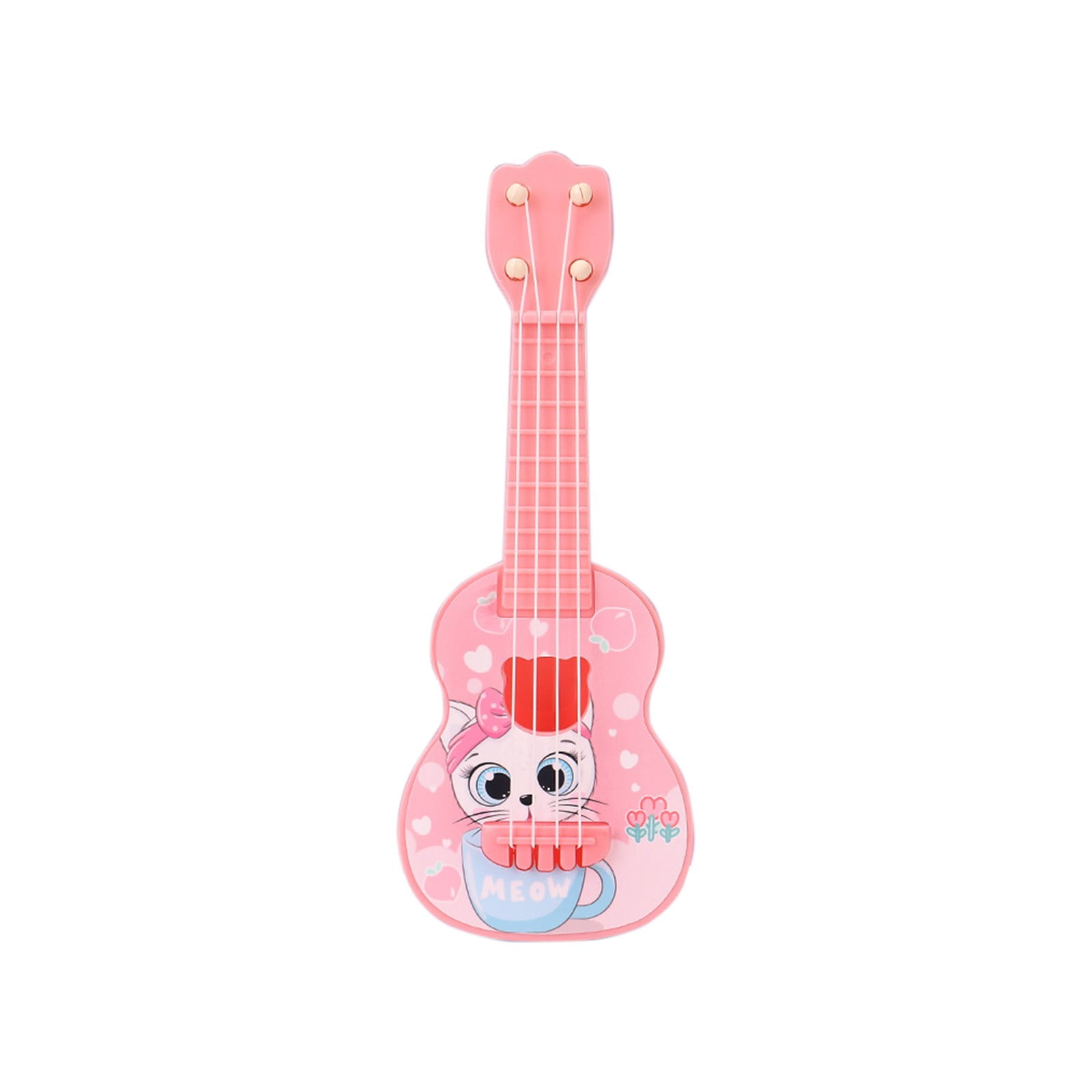 ToysYGift Kids Ukulele Toy With Cute Character Design 21cm Mini Guitar ...
