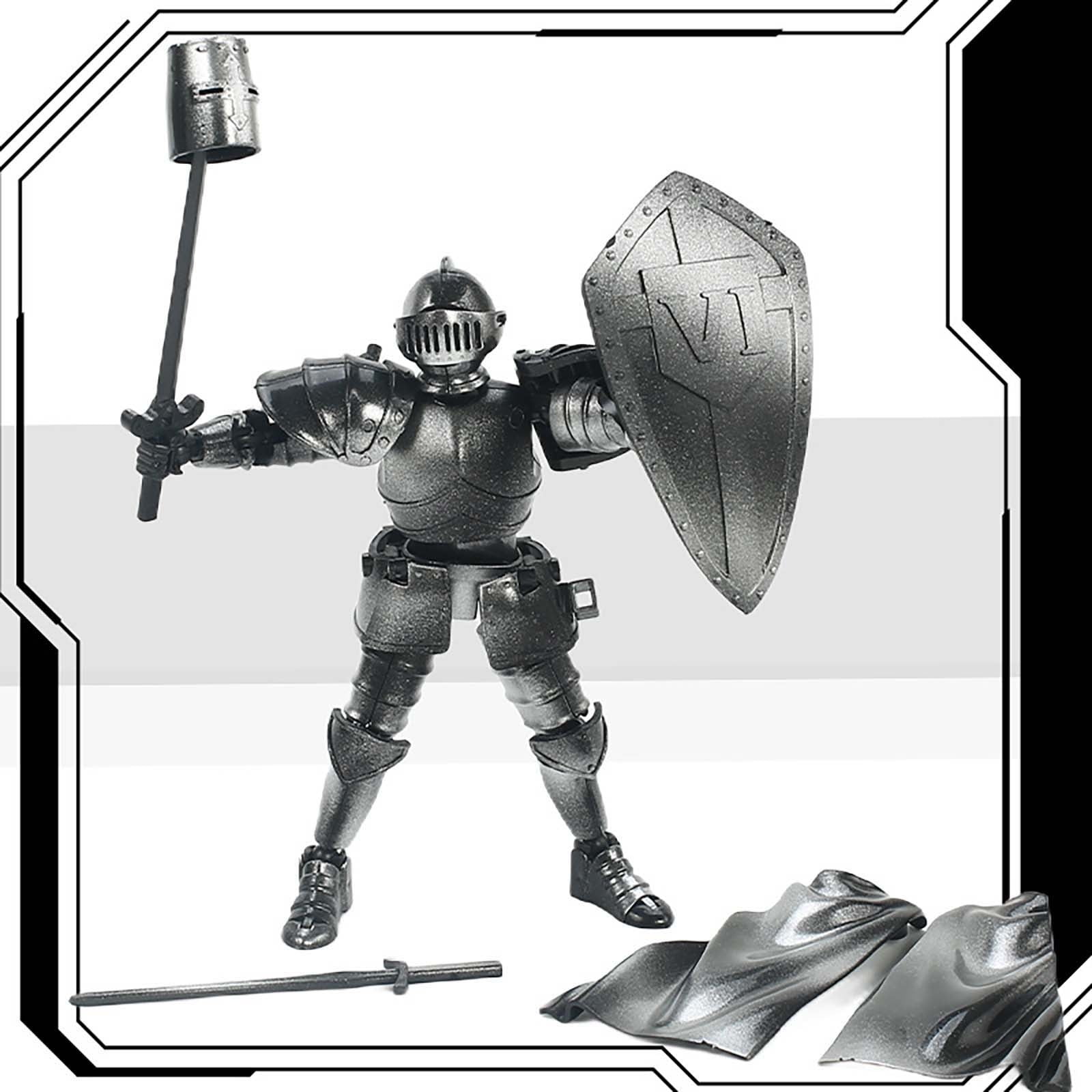 ToysYGift Medieval Knight Statue Toys for Kids, Knight Armor Standing ...