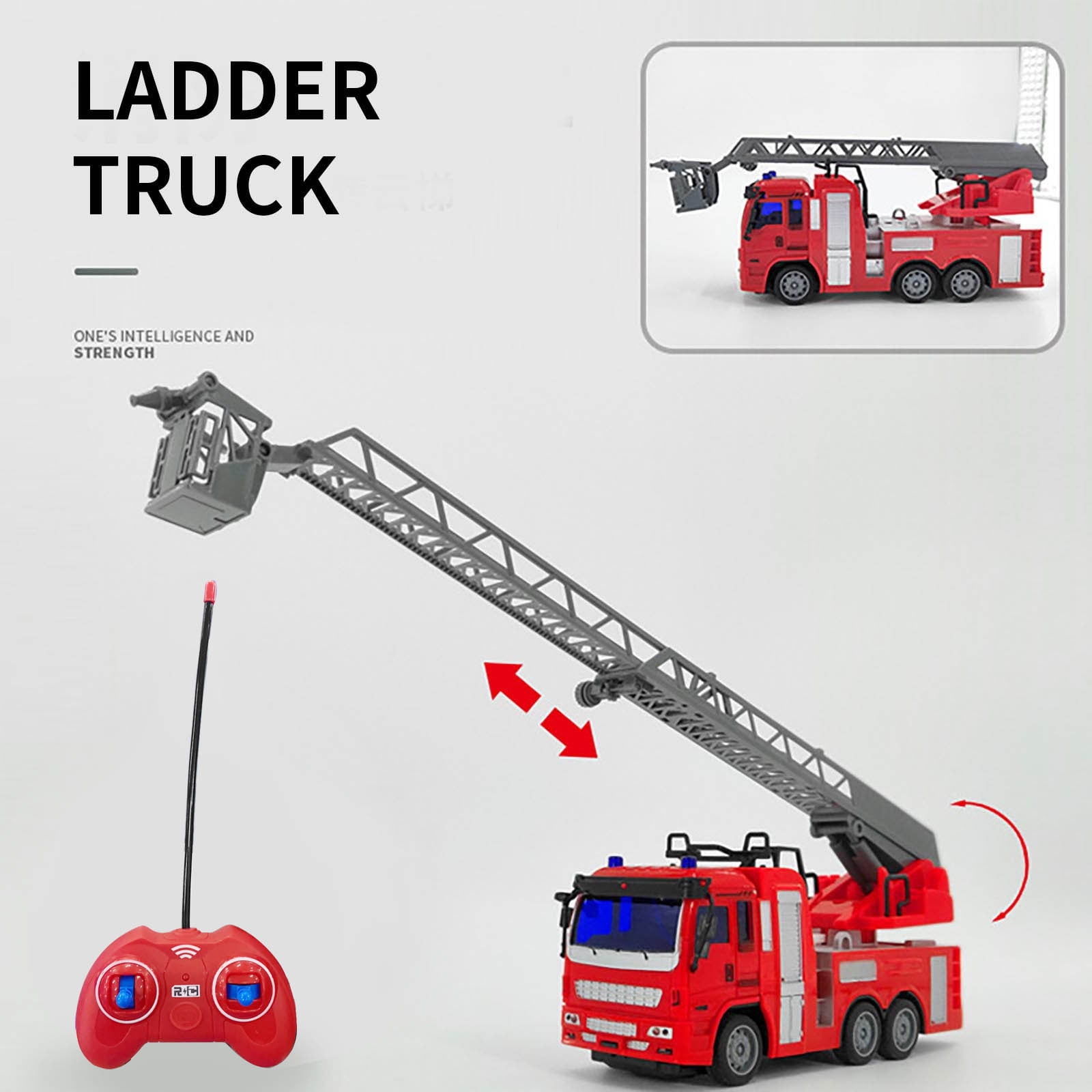 ToysYGift Remote Control Fire Truck, Fire Truck Toy, Fire Truck with ...