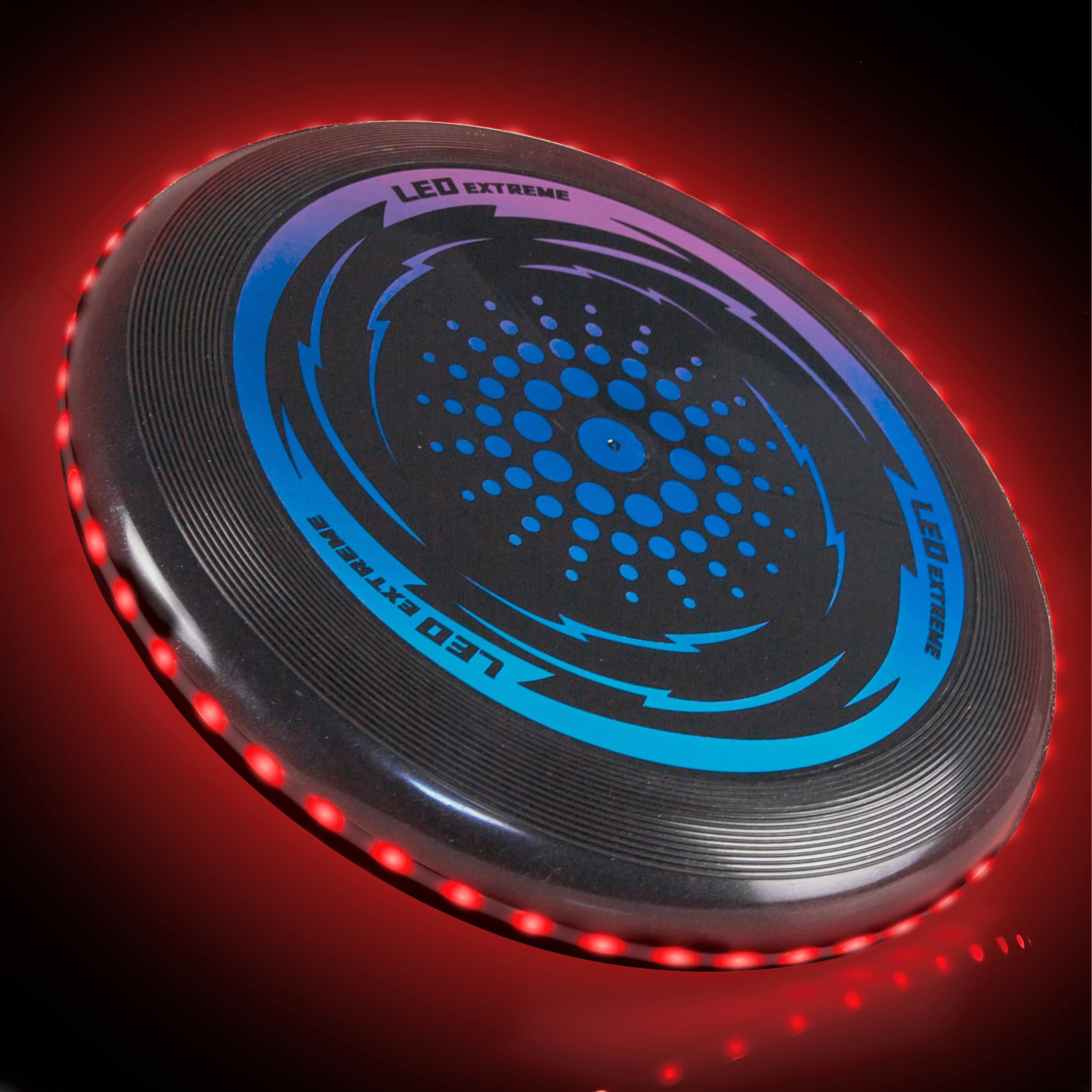 Toysery LED Light Up Fresbee - Glow in The Dark Fresbee for Kids and ...