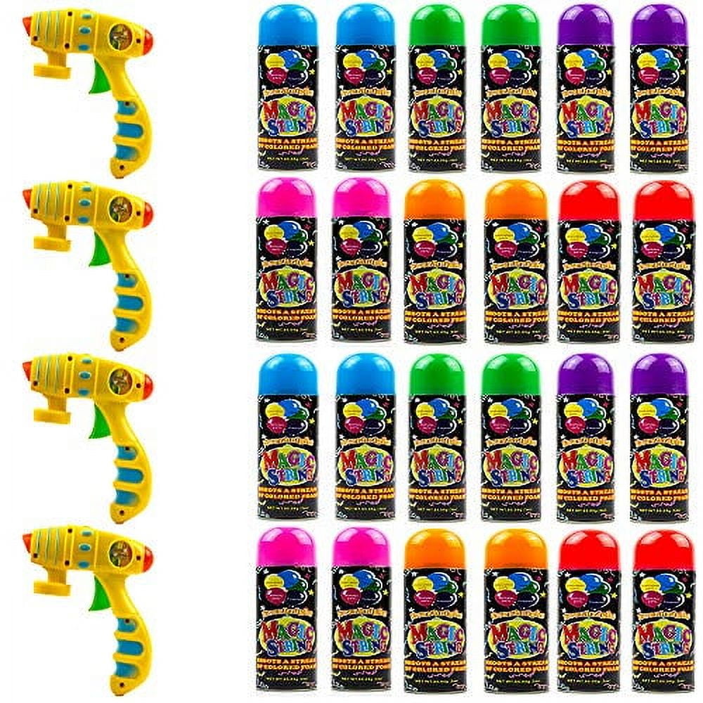 Toysery Party Streamer - Ultimate Spray String for Kids. Elevate Your ...