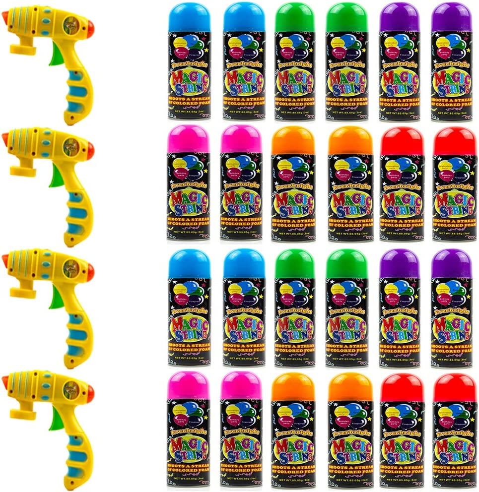 Toysery Party Streamer - Ultimate Spray String for Kids. Elevate Your ...