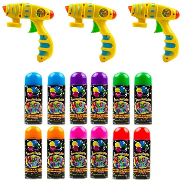 Toysery String Shooter Toy Guns for Boys and Girls, Toy Pistol Party String Blaster Guns for ...