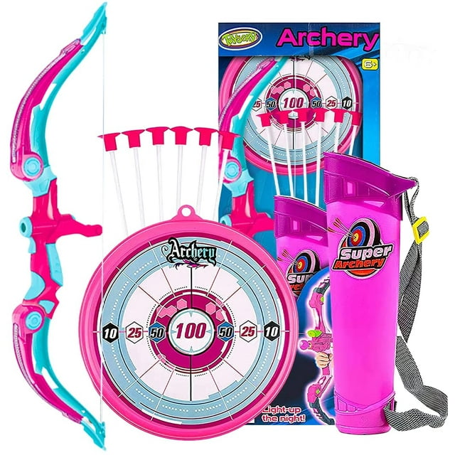Toysery kids archery set - Kids Archery Bow with 6 Suction Cups Arrows ...