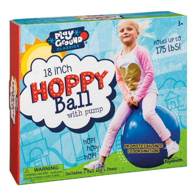 Toysmith 18" Hoppy Balls with Pump - Walmart.com