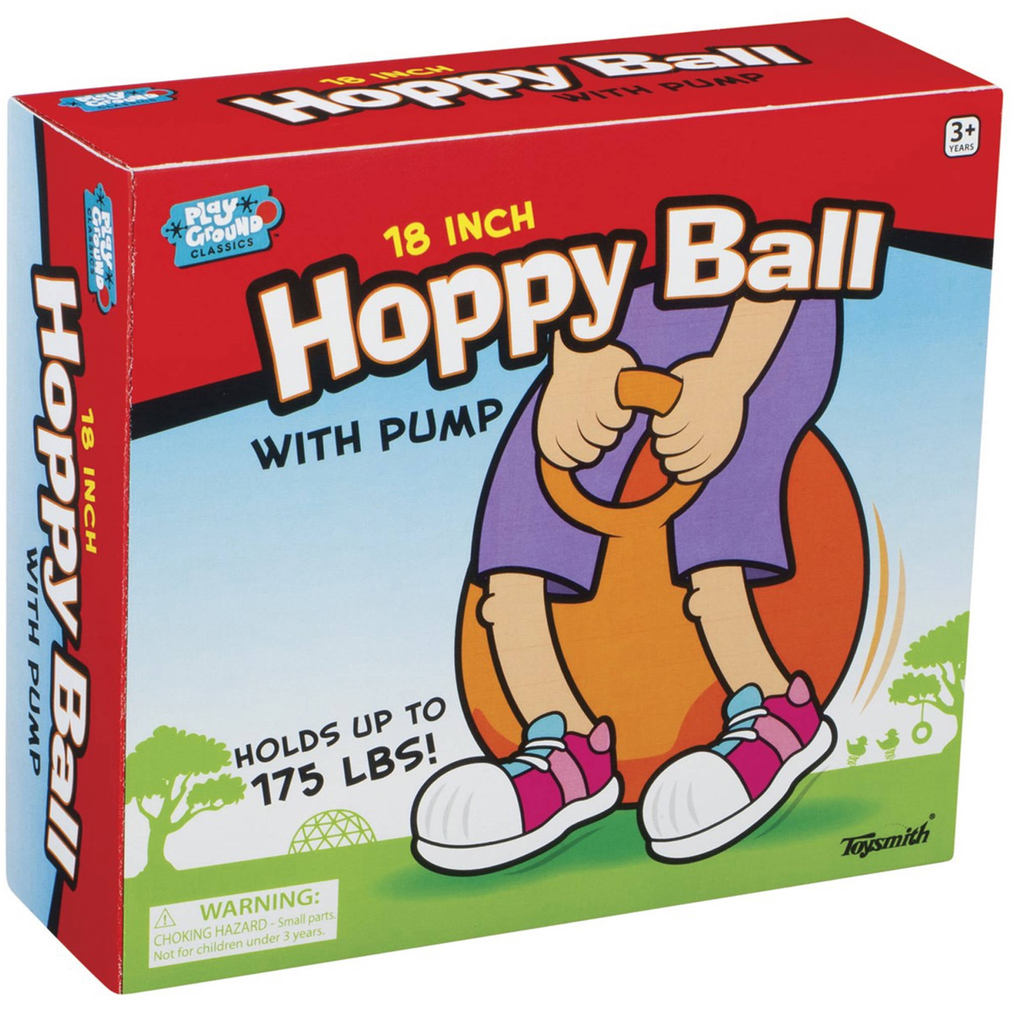 Toysmith 18" Hoppy Balls with Pump - Walmart.com
