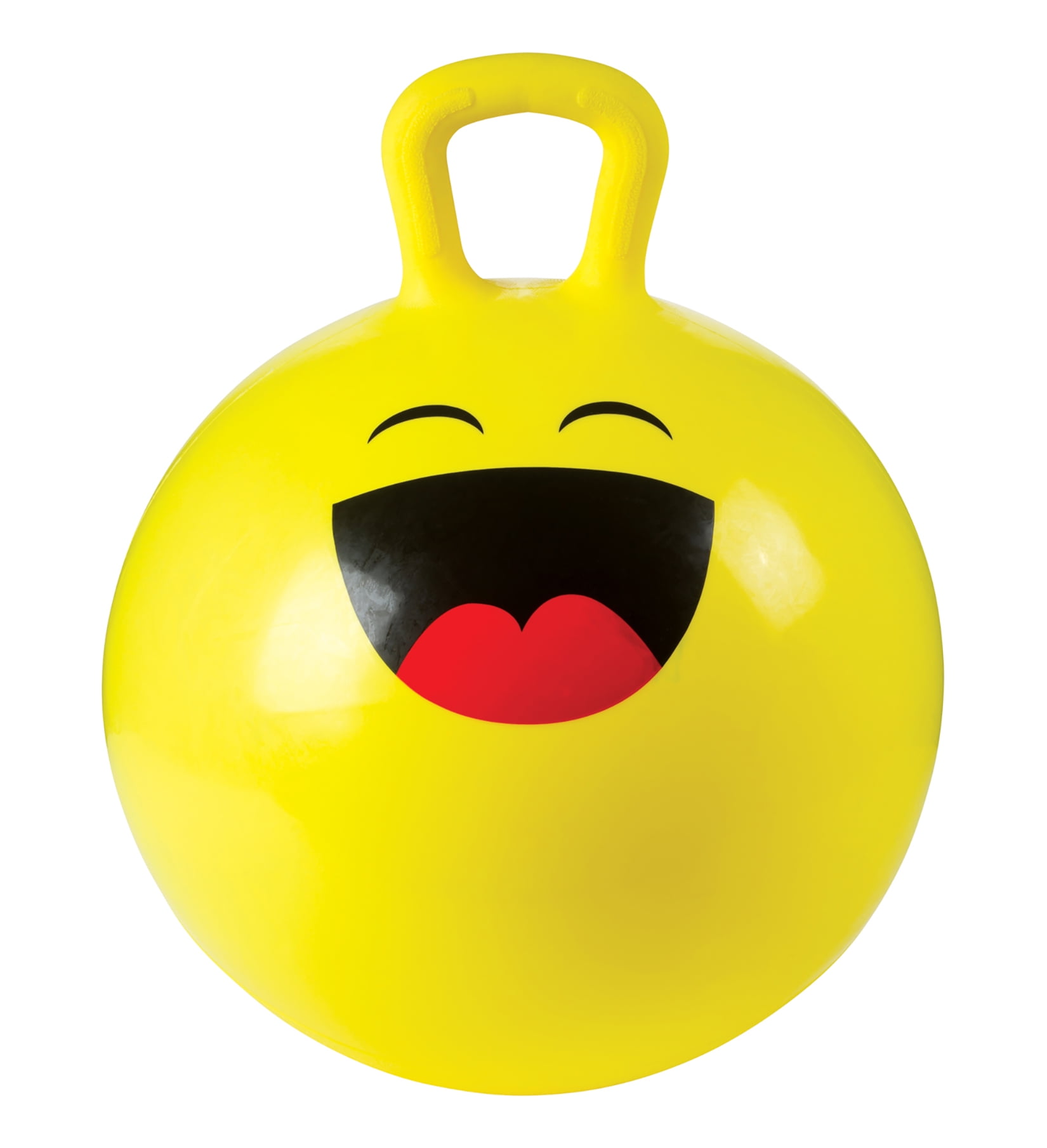 Toysmith 18In Emoji Hoppy Ball With Pump (Assorted Styles) - Walmart.com