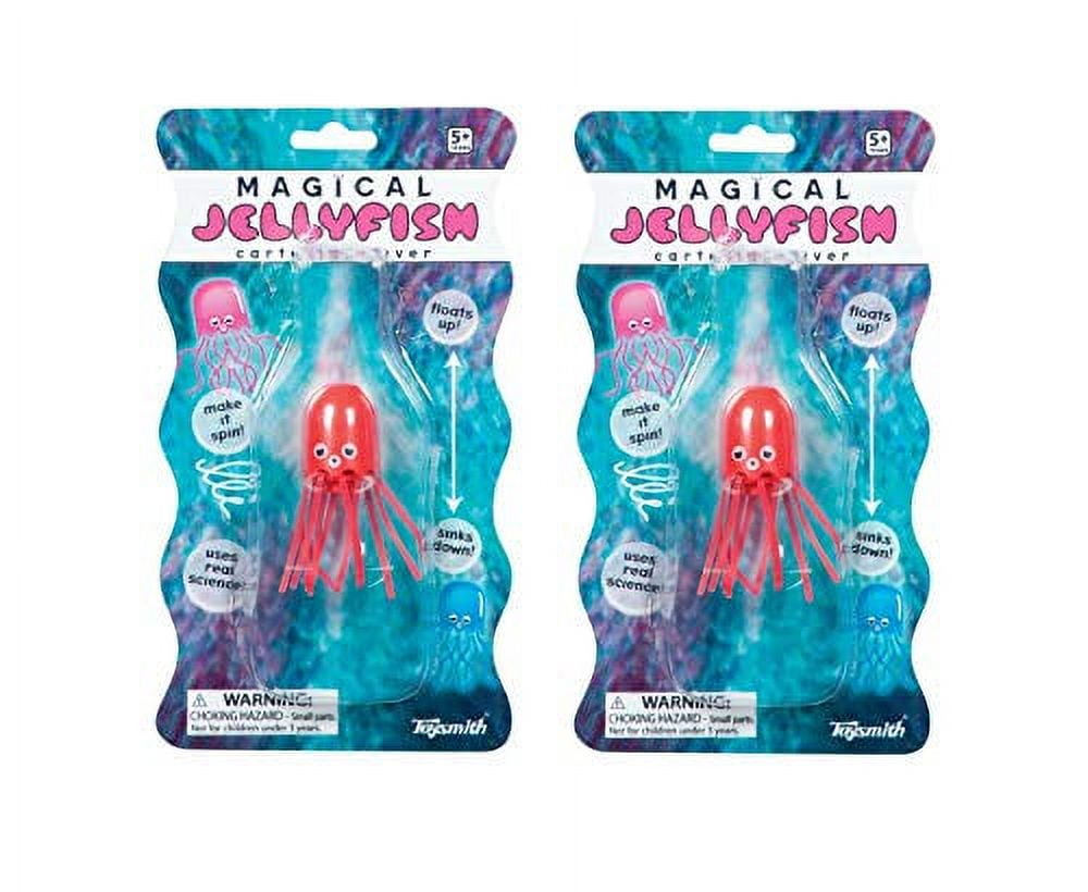 Toysmith (2 Pack Bundle Savers! Magical Jellyfish Bottle Experiment ...