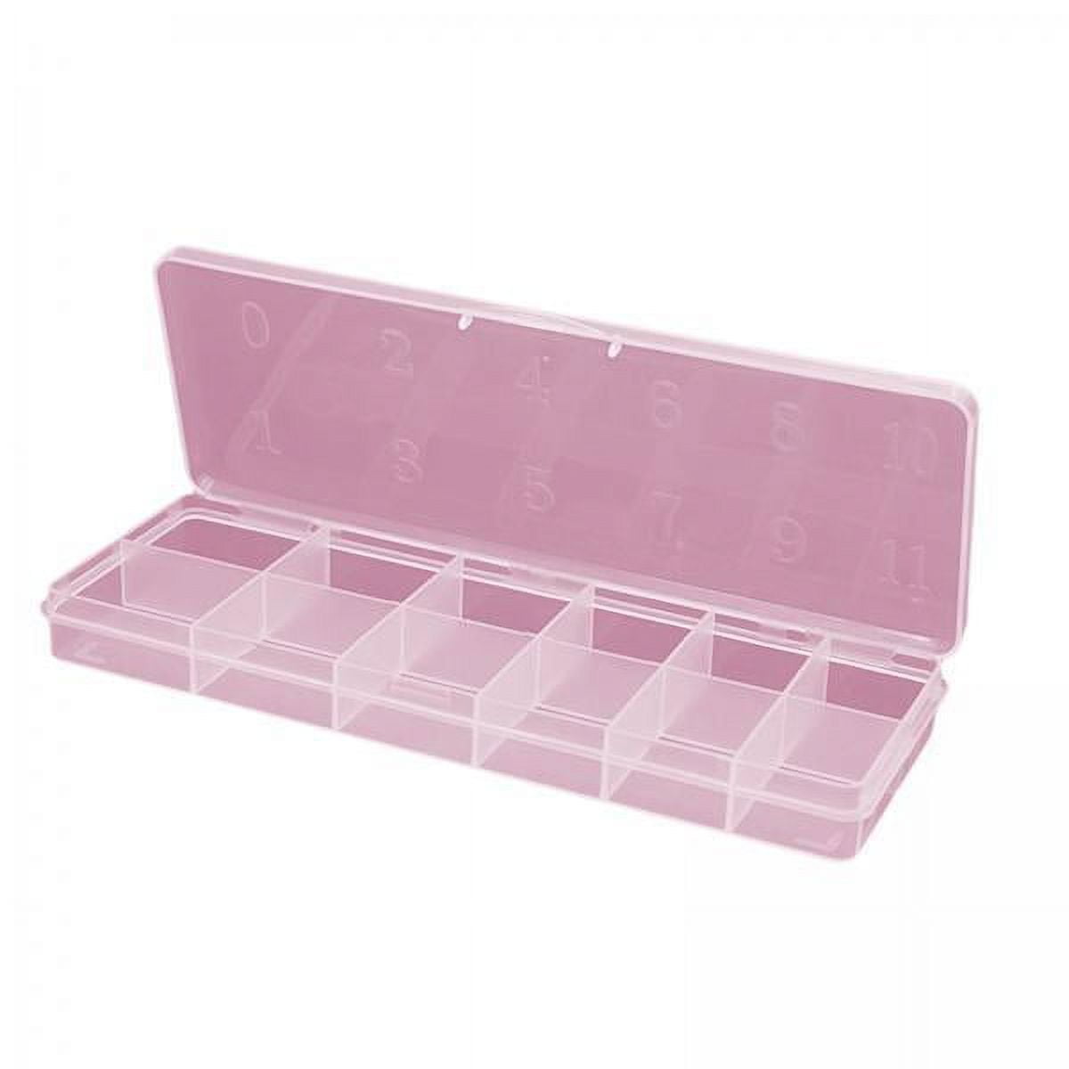 Stgfyxgs 2x Organizer Box with 0-11 Number False Nail Storage Box for ...
