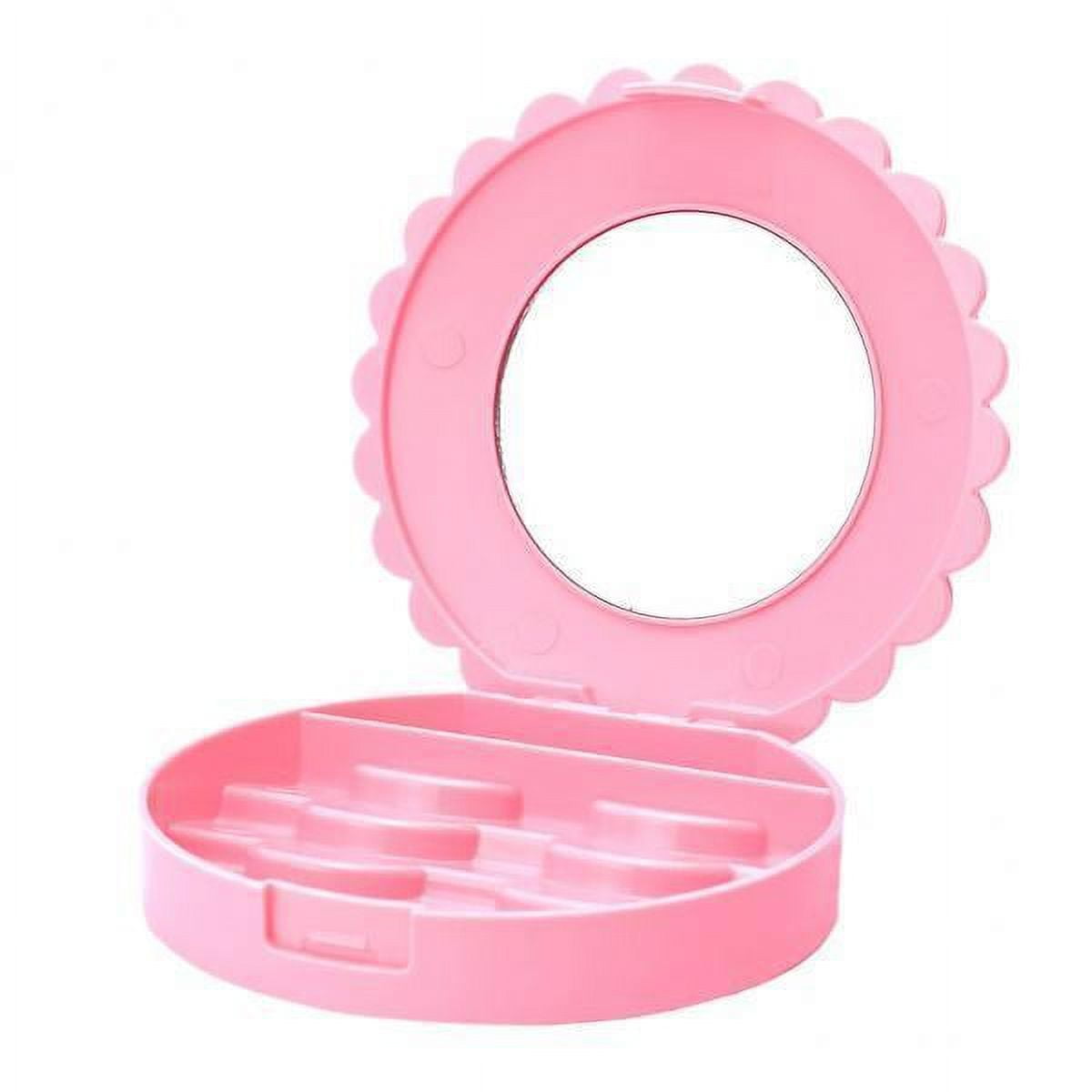 Stgfyxgs 2xPink Protable False Eyelashes Carrier Container Storage Case ...