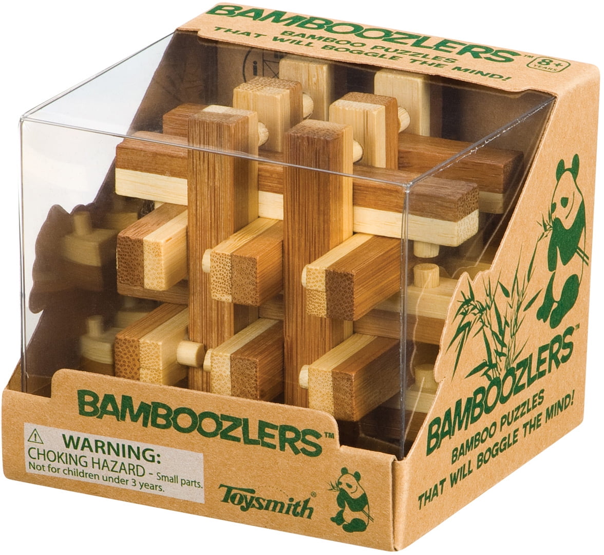 Toysmith Bamboozlers Puzzle Assortment: Fun and Challenging Brain ...