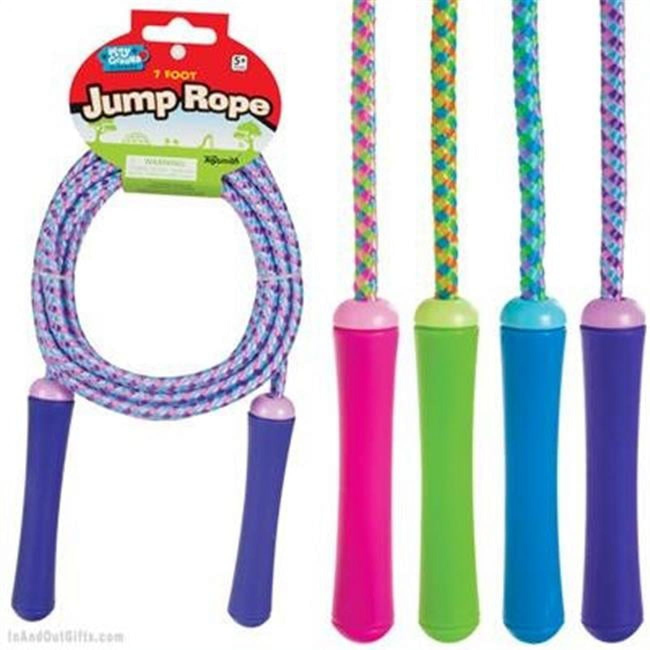 Toysmith 9413 Jump Rope Assorted Colors, 7 ft. - Walmart.com