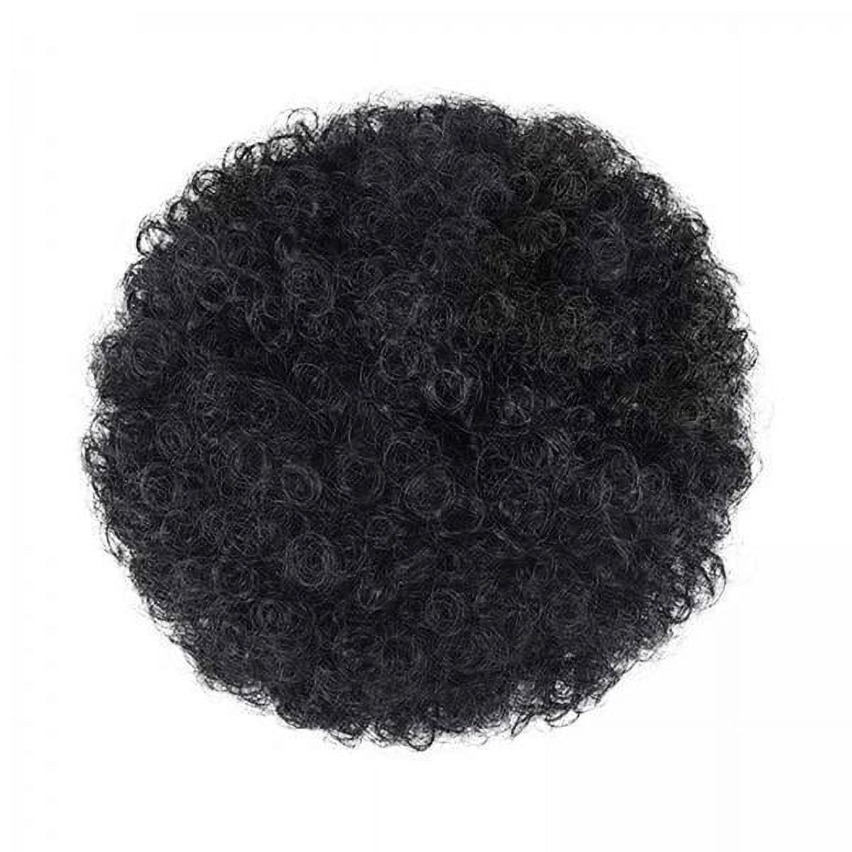 Stgfyxgs 2xAfro Hair Bun Synthetic Fiber Charming Soft Short Afro Bun ...