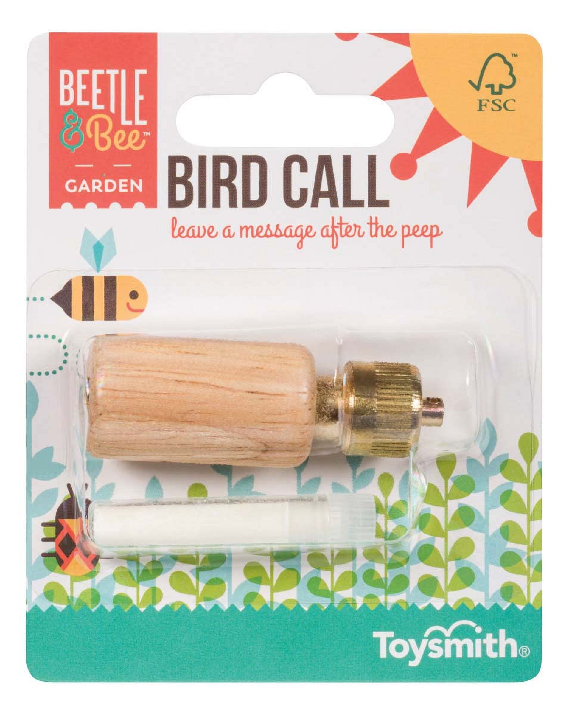 Toysmith Beetle & Bee Bird Call - FSC Certified, Outdoor Play (Pack of 10) - Walmart.com