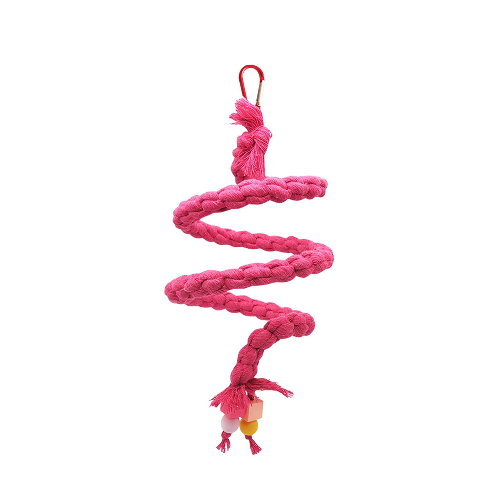 Stgfyxgs Birdcage Toy Hanging Thick Climbing Rope for Canary Parrot Pet ...