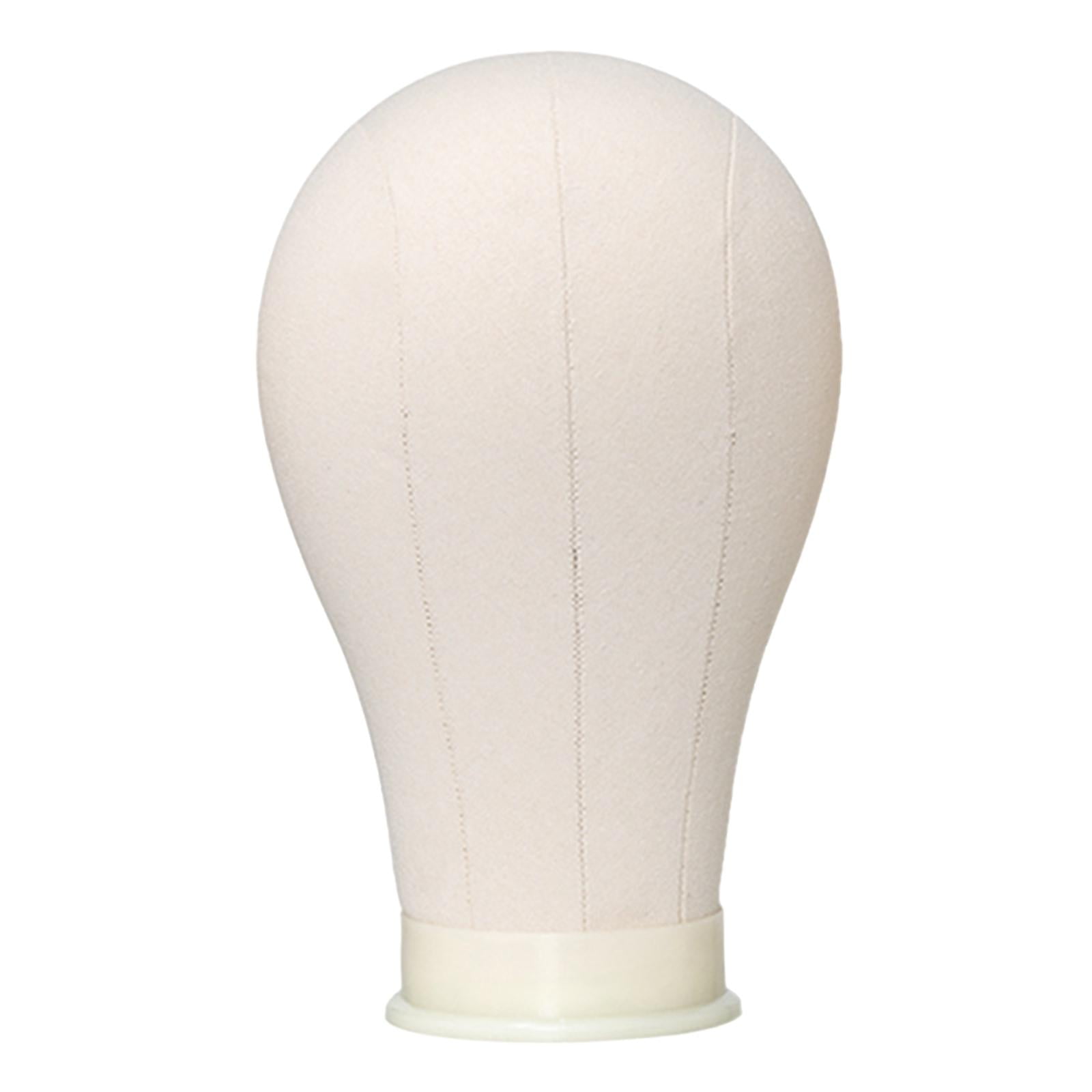 Stgfyxgs Canvas Mannequin Head with Mounting Holes Model Wig Holder ...