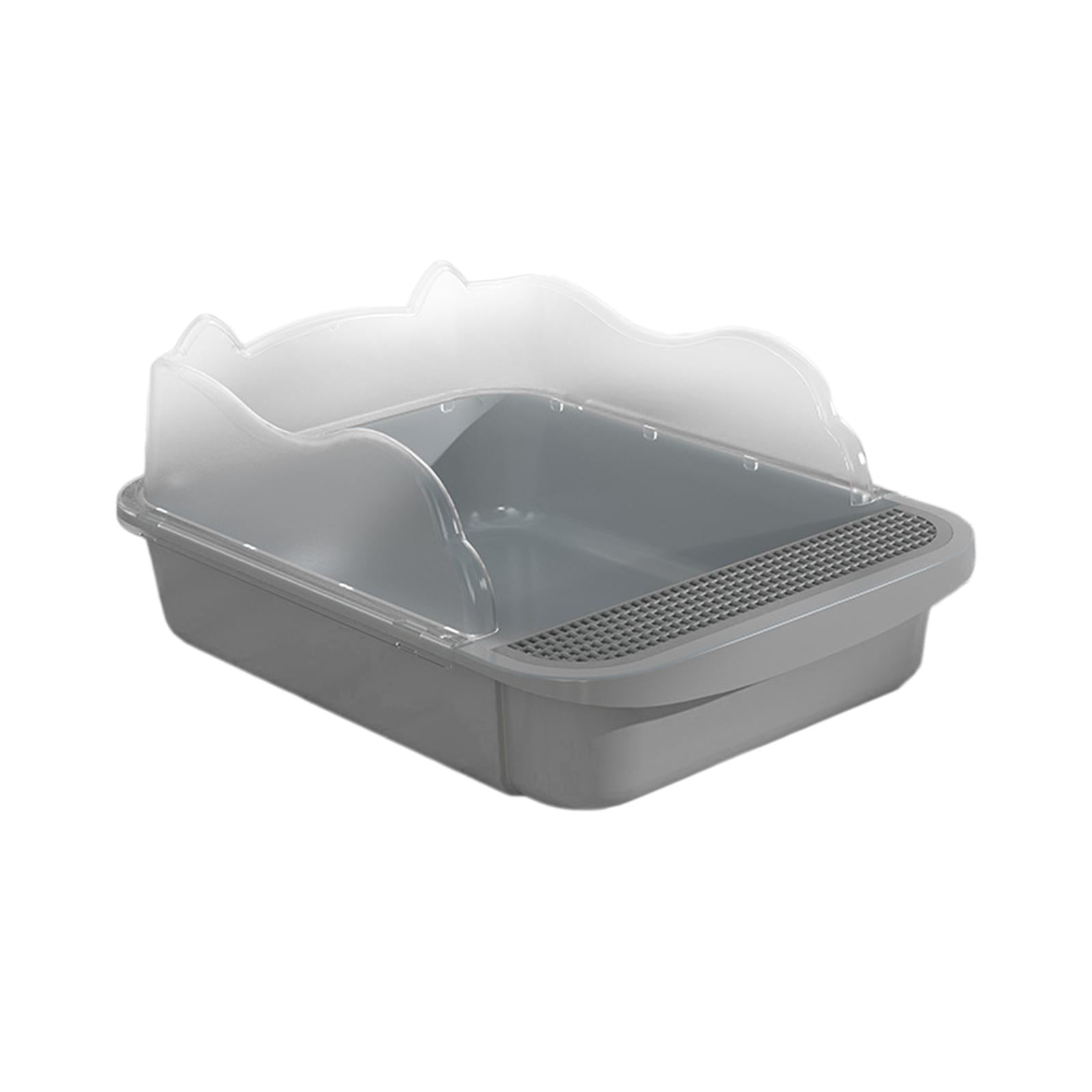 Toysmith Cat Litter Tray Cats Litter Pan Splashproof Cat Sandbox Cat ...