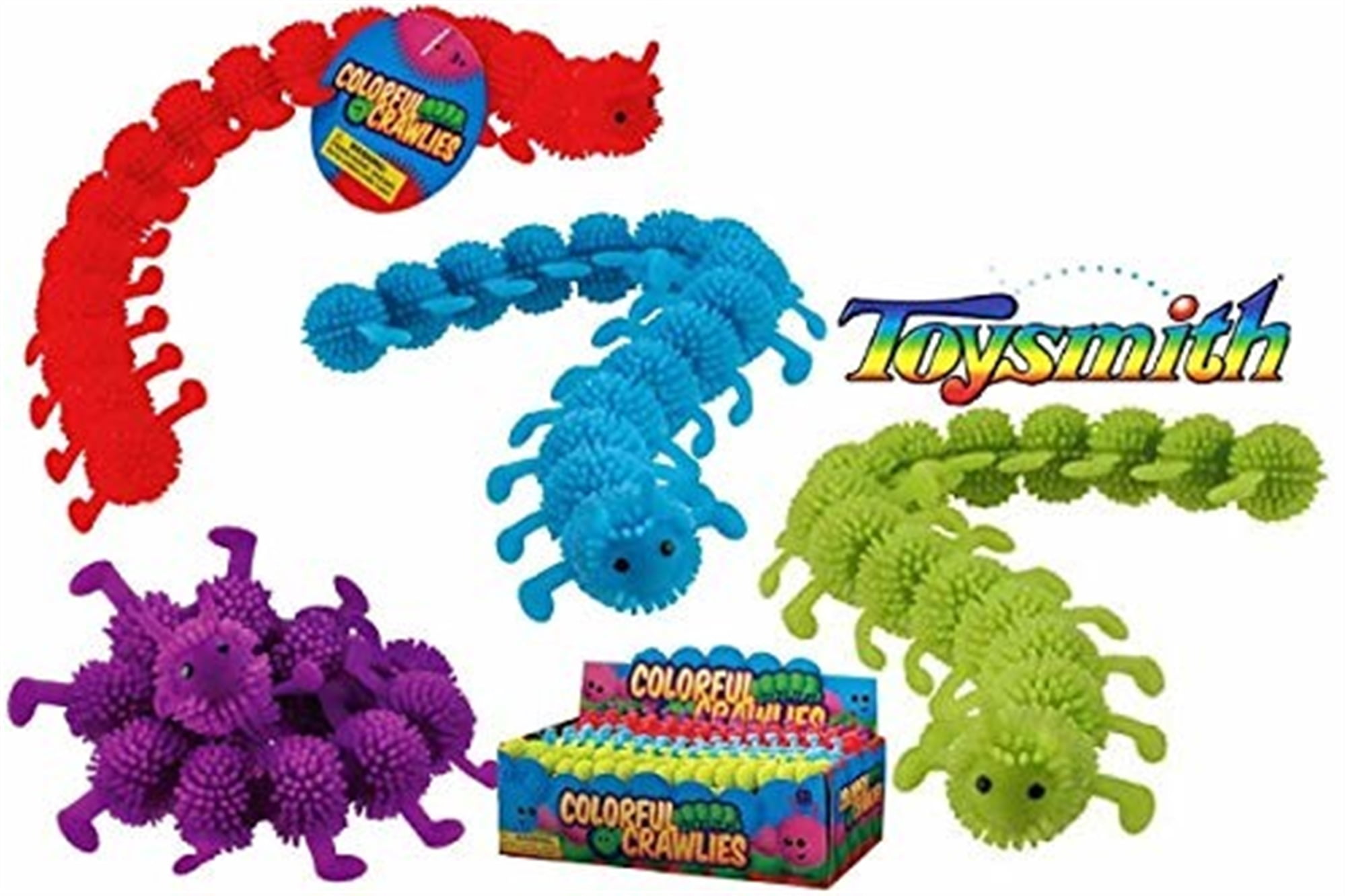 Toysmith Colorful Crawlies Pack of 1 - Walmart.com
