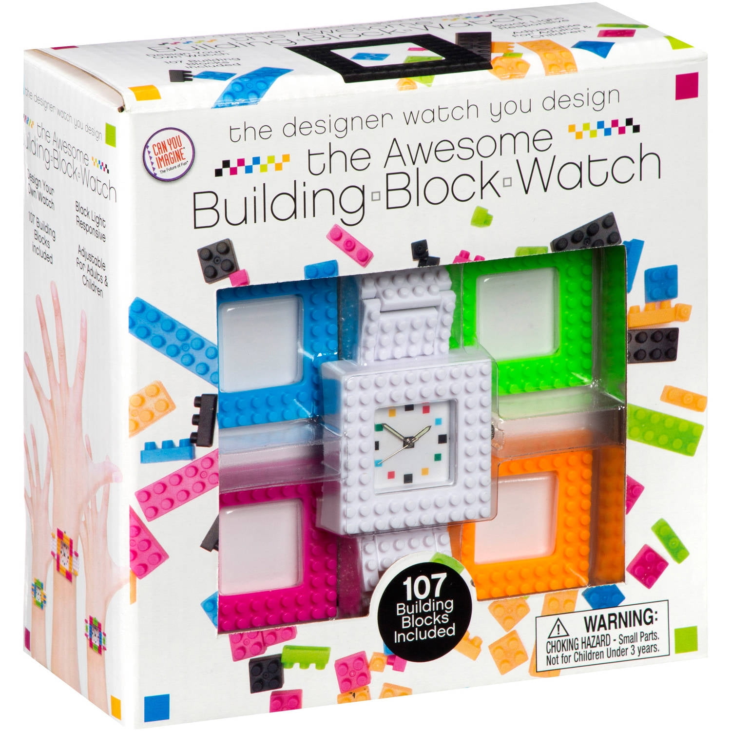 Toysmith Design Your Own Building Blocks Watch Kit - Walmart.com