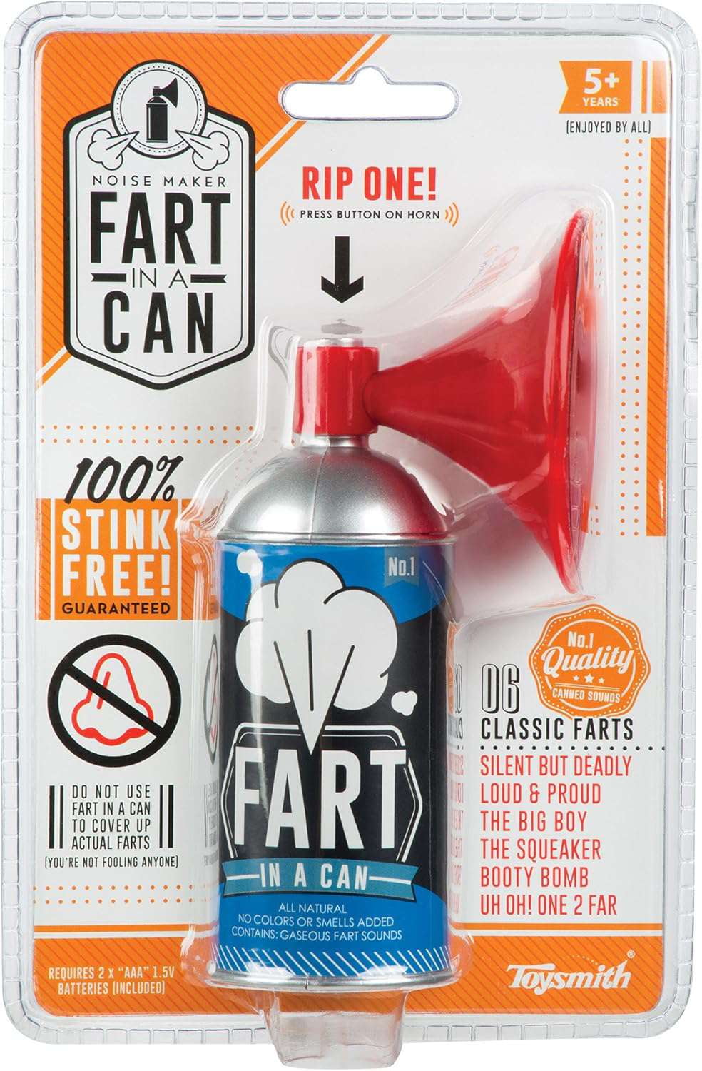 Toysmith Fart in a Can Spray Multicolor, 3.68 oz - Walmart.com