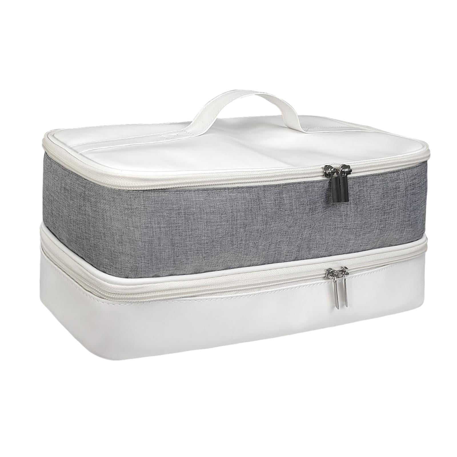 Stgfyxgs Hair Accessories Tools Storage Bag,Double Layer Hair Hot Tools ...