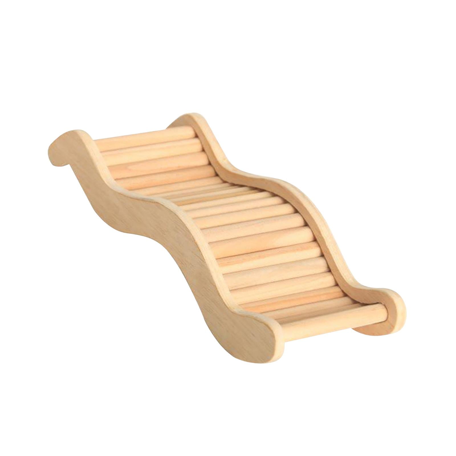 Stgfyxgs Hamster Climbing Ladder Wooden Bridge Bendable Funny Chewing ...