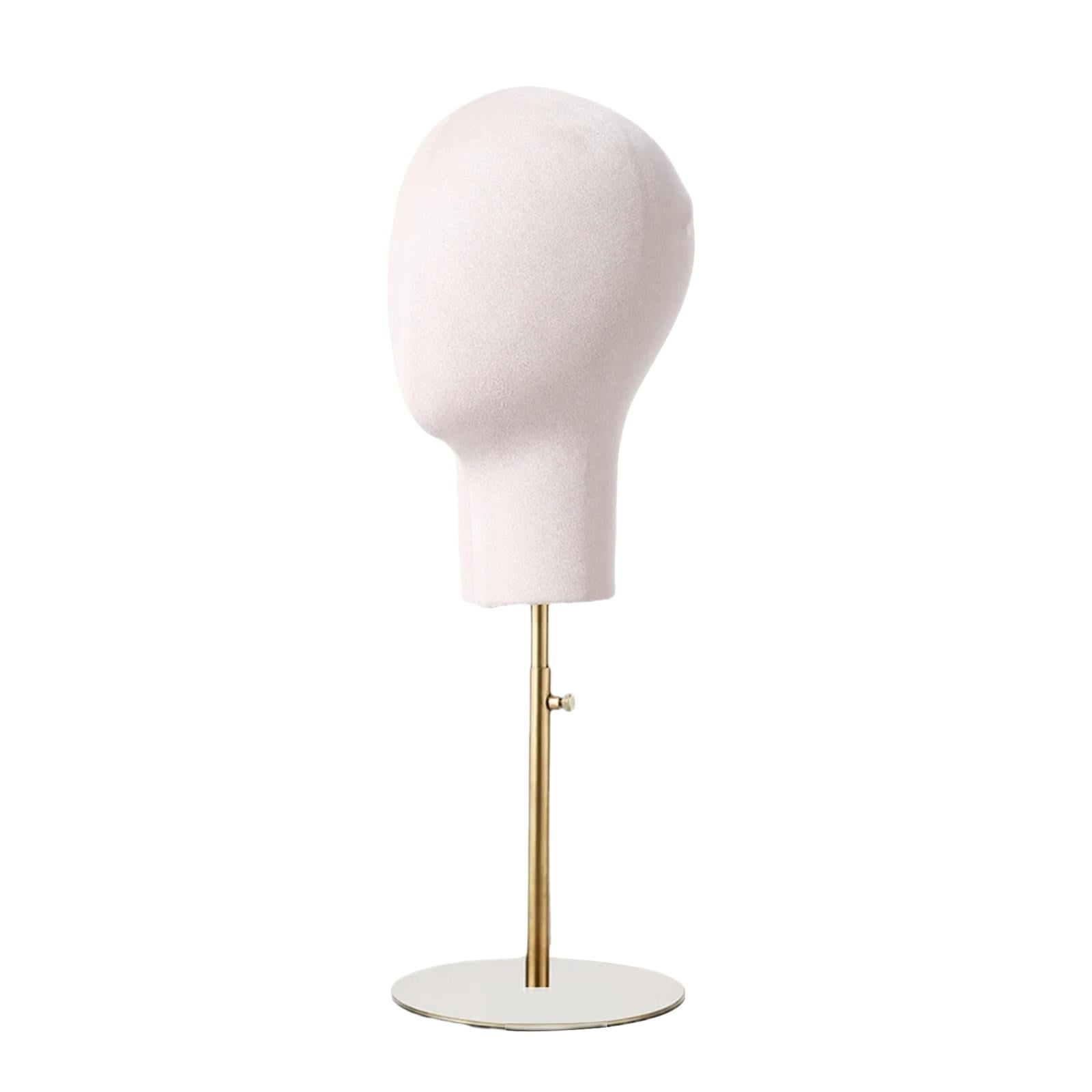 Stgfyxgs Hat Display Stand, Mannequin Head, Metal Base Display Holder ...