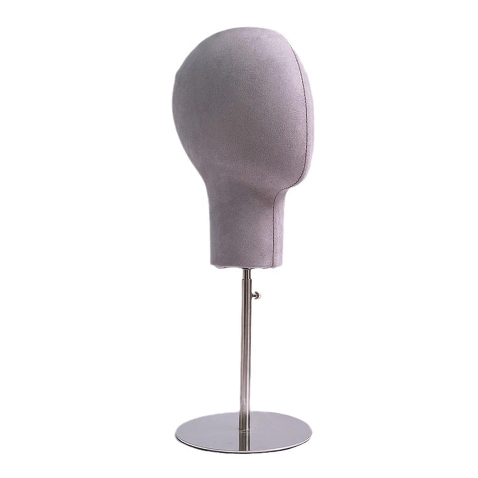 Toysmith Hat Rack Head Hat Display Head Foam Head with Base Portable Mannequin Head Model ...